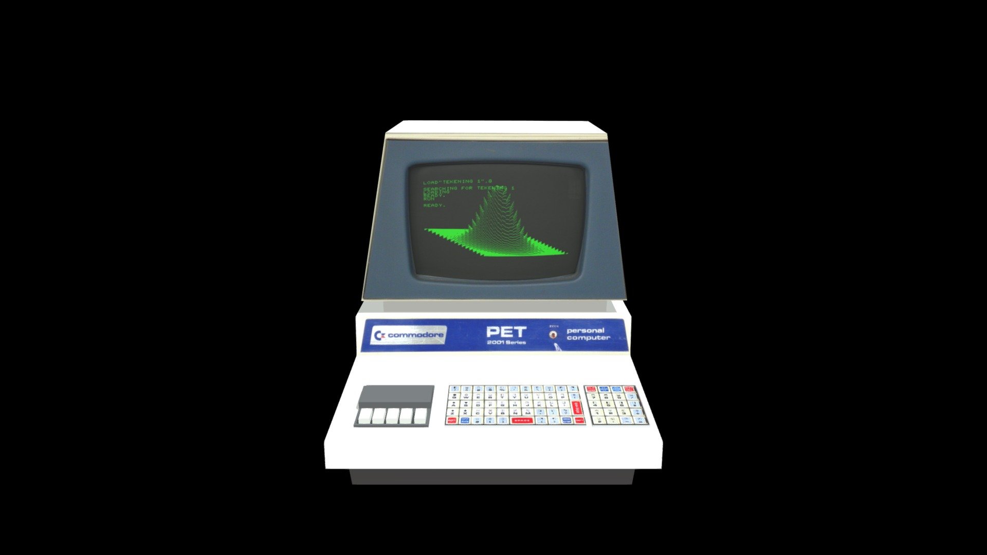 Commodore PET - Download Free 3D model by museudocomputador [fb1e5a0 ...