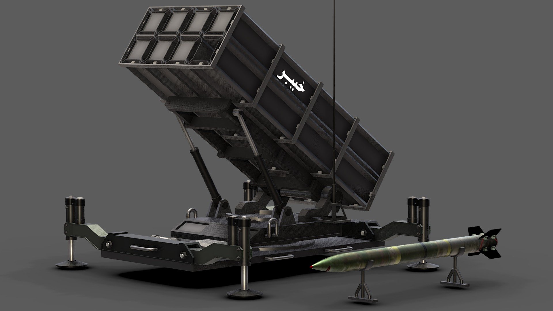 Khaibar-1 Palestine - Buy Royalty Free 3D model by NA3dmodel [fb1f62b ...