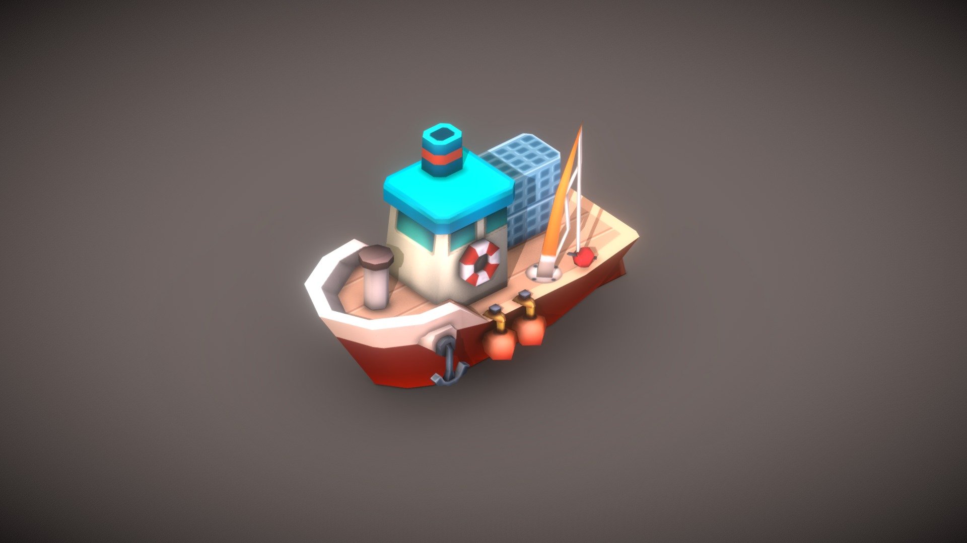 Fishing Ship - 3D model by AleksejFonGrozni [fb1fdc5] - Sketchfab