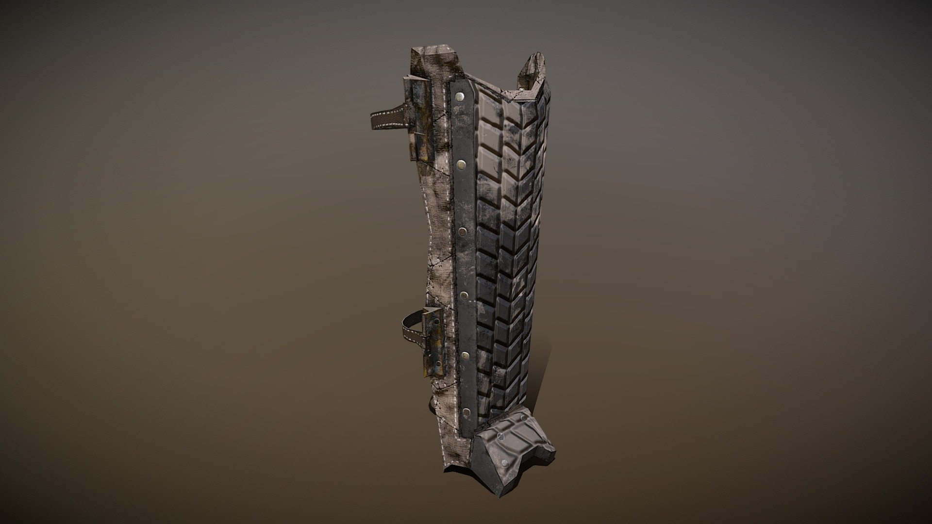 Post Apo Tire Leg Armor - Buy Royalty Free 3D model by Thunder ...