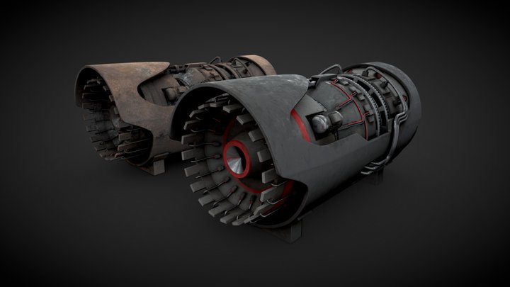 Compressor 3D models - Sketchfab
