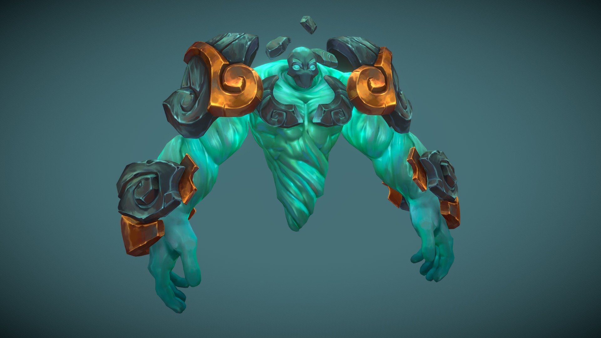 Stylized Fantasy Air Elemental - 3D model by N-hance Studio ...