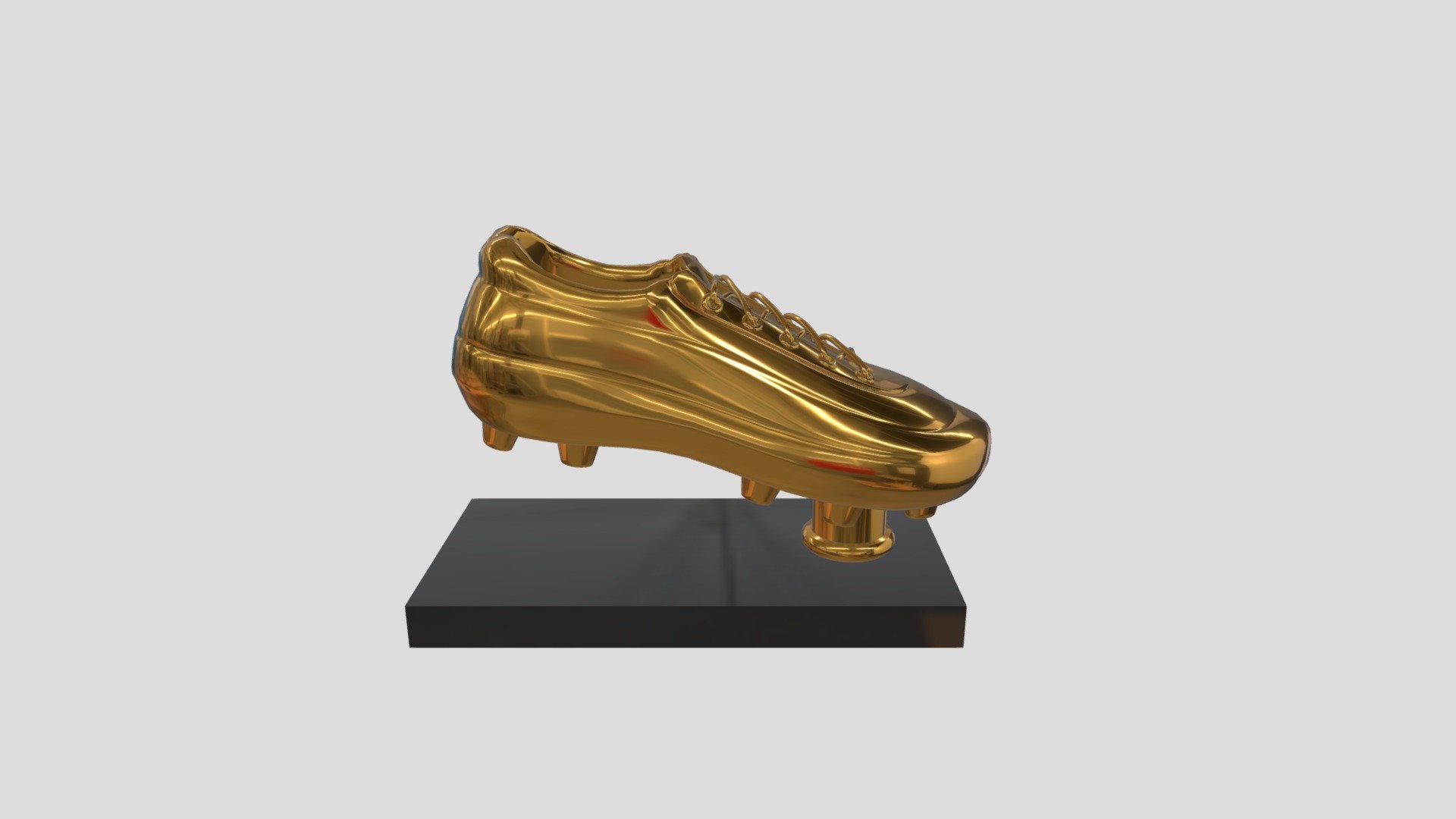 Golden Boot - Download Free 3D model by zkx.model [fb23680] - Sketchfab