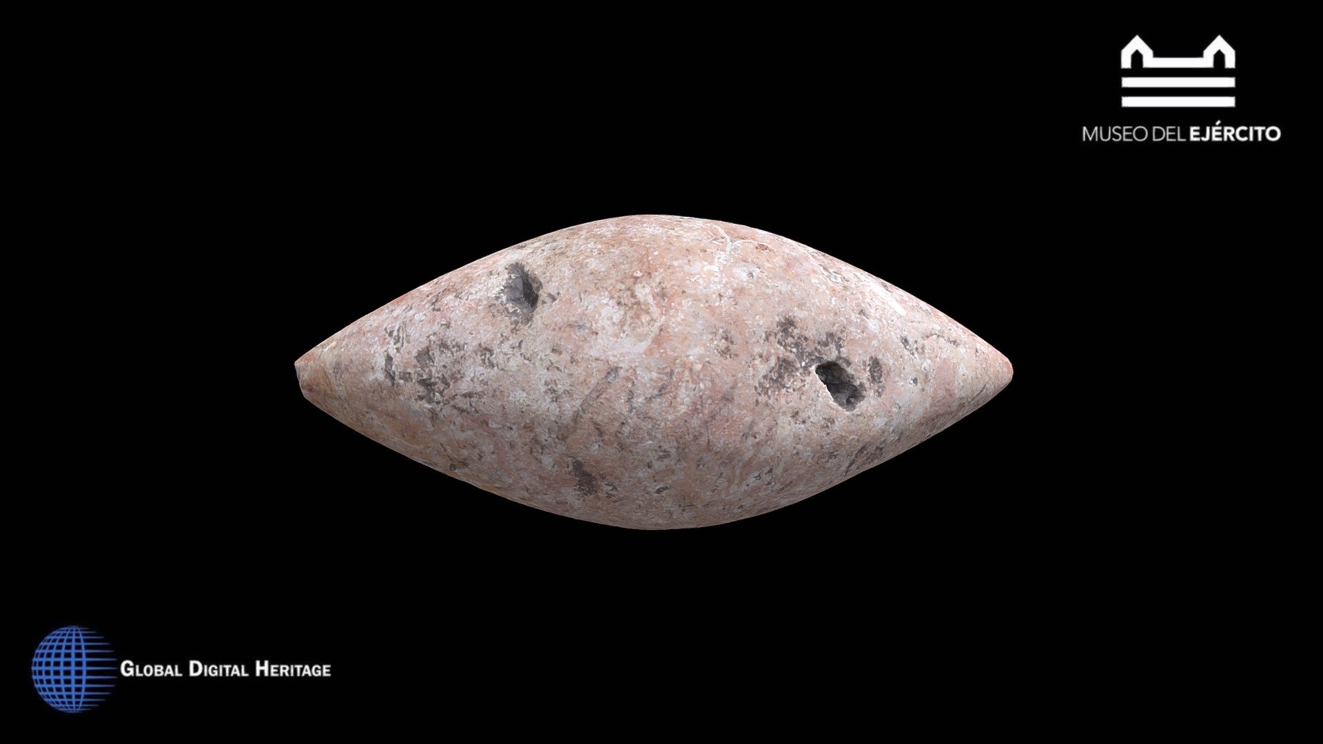 Roman sling projectile - Download Free 3D model by Global Digital ...