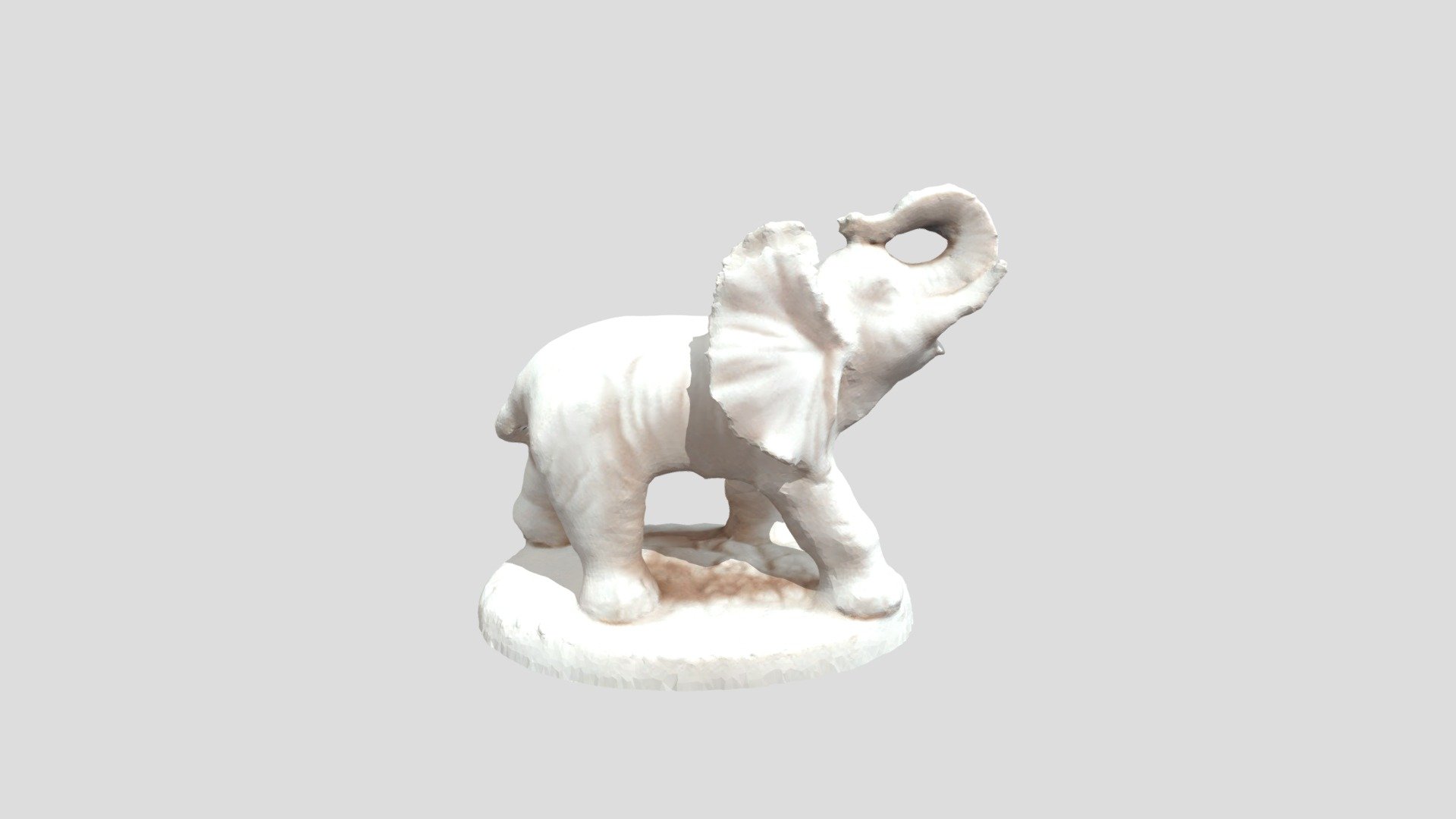 Elephant Clay Model - 3D model by qennng [fb23e3a] - Sketchfab