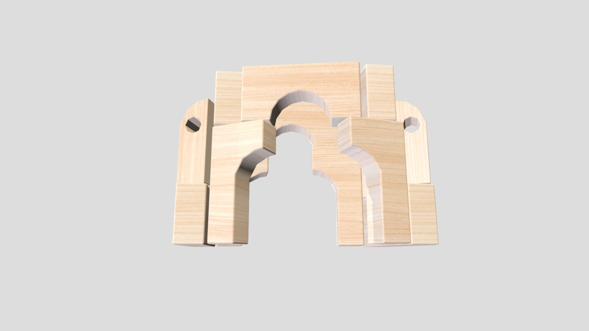 Unit Block Archway - Download Free 3D model by Gauje B ...
