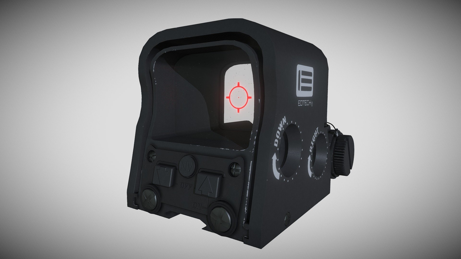 EOTECH XPS2 Holographic Sight - 3D model by AndrewDW [fb25e75] - Sketchfab