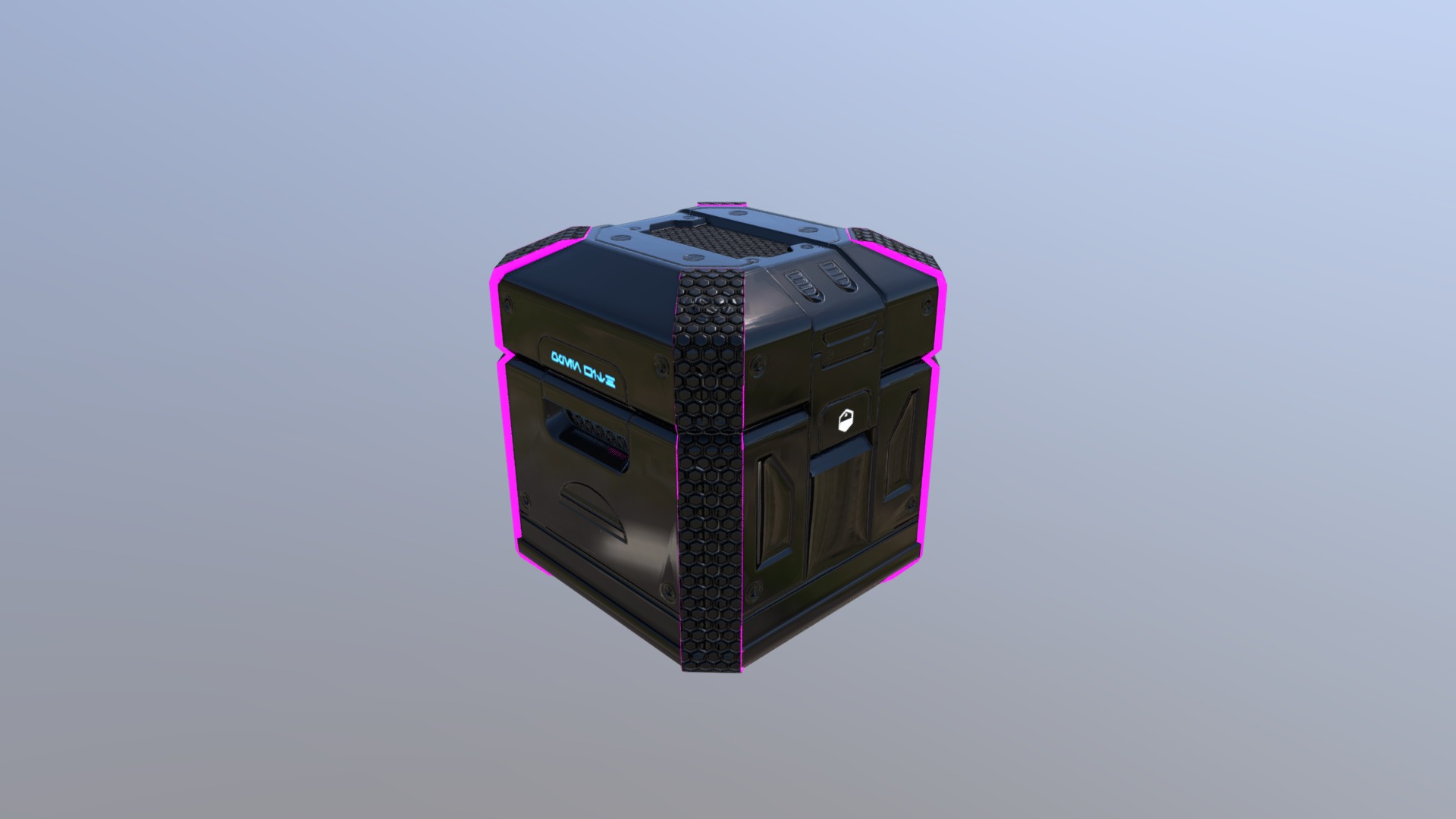 Sci- Fi Crate - 3D model by hunt_daniel [fb2610d] - Sketchfab