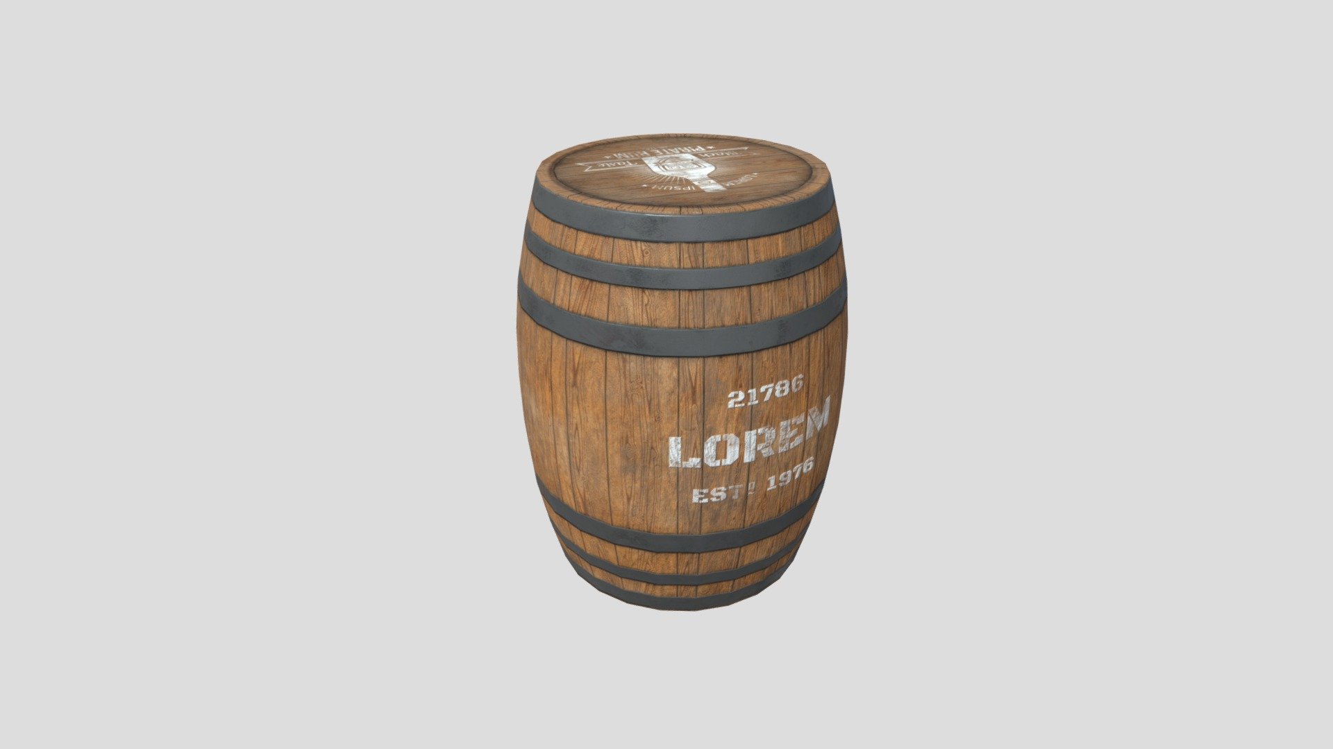 Barrel - 3D model by genabliznecov [fb2aa35] - Sketchfab