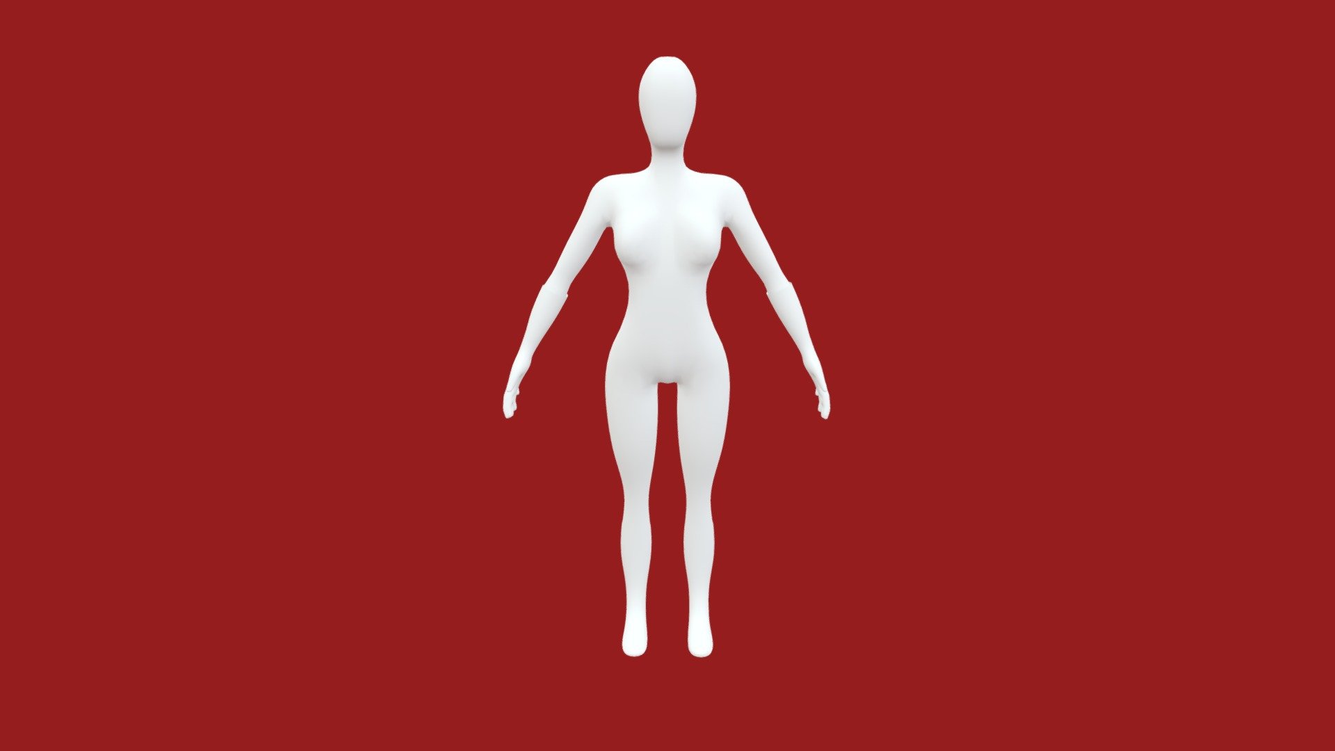 captain marvel basemesh - Download Free 3D model by danielacardoso ...