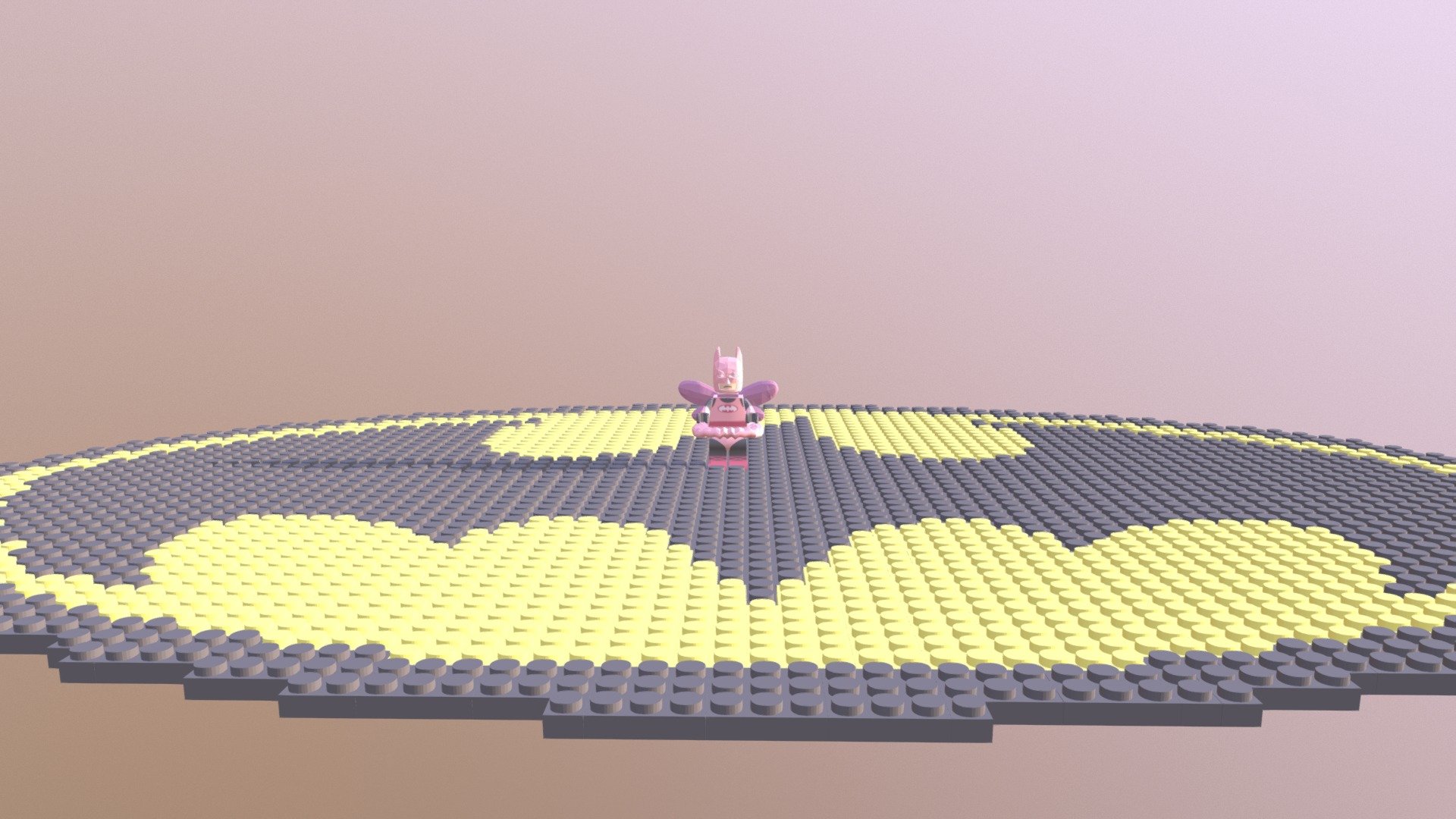 lego batmanfairy and building blocks floor - 3D model by superamigo ...