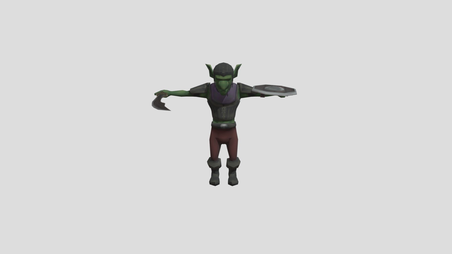 Lowpoly Goblin - 3D model by DenWarden (@davylyn4) [fb2c13d] - Sketchfab