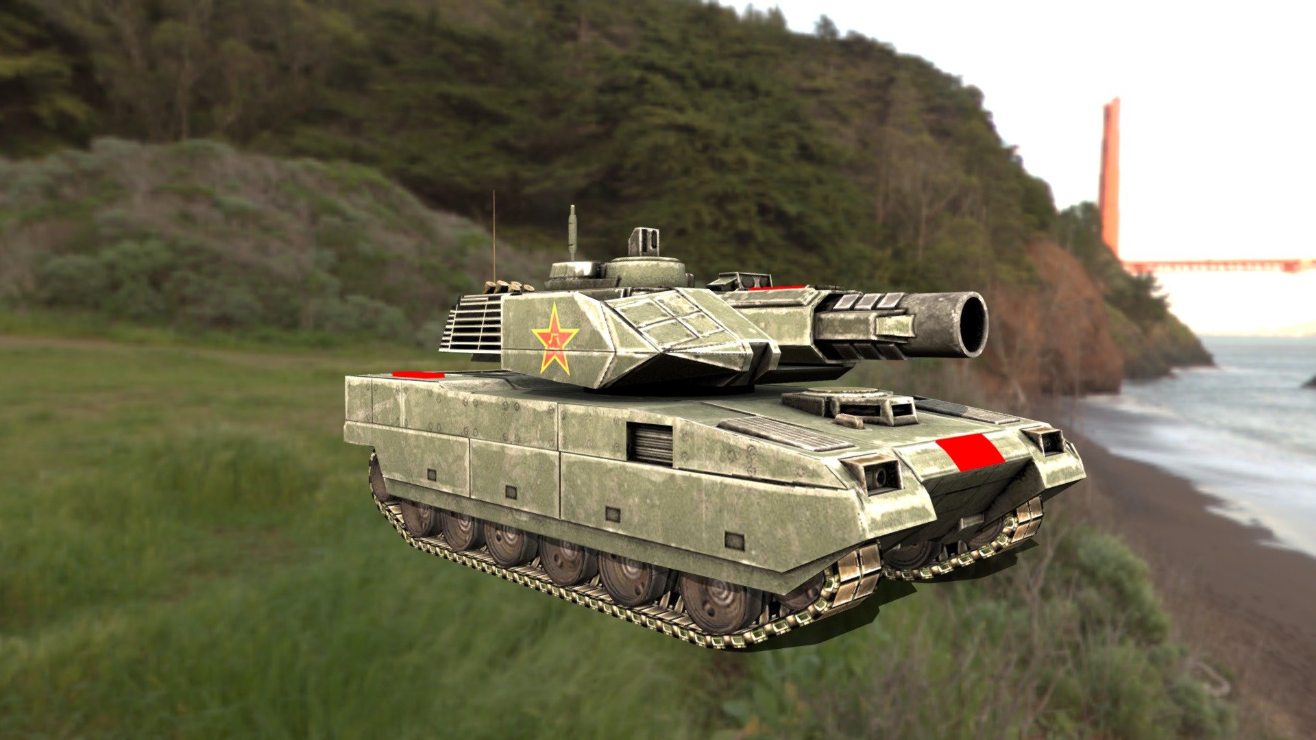 China Mine Tank - 3D model by tipaivan [fb2ee7d] - Sketchfab