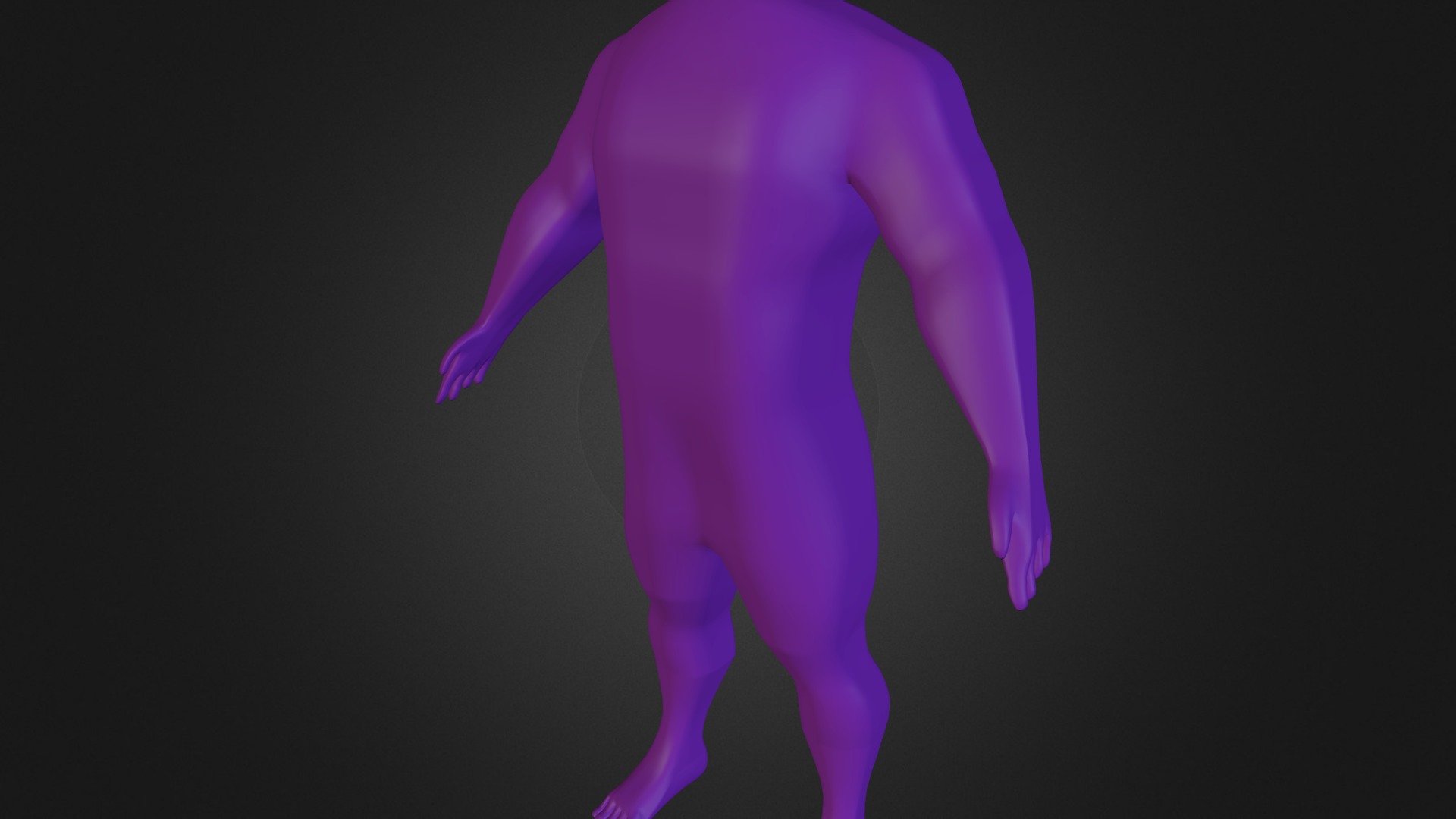 3D Characte Base Mesh Turbosmoothed - 3D model by Richo [fb2fc97 ...