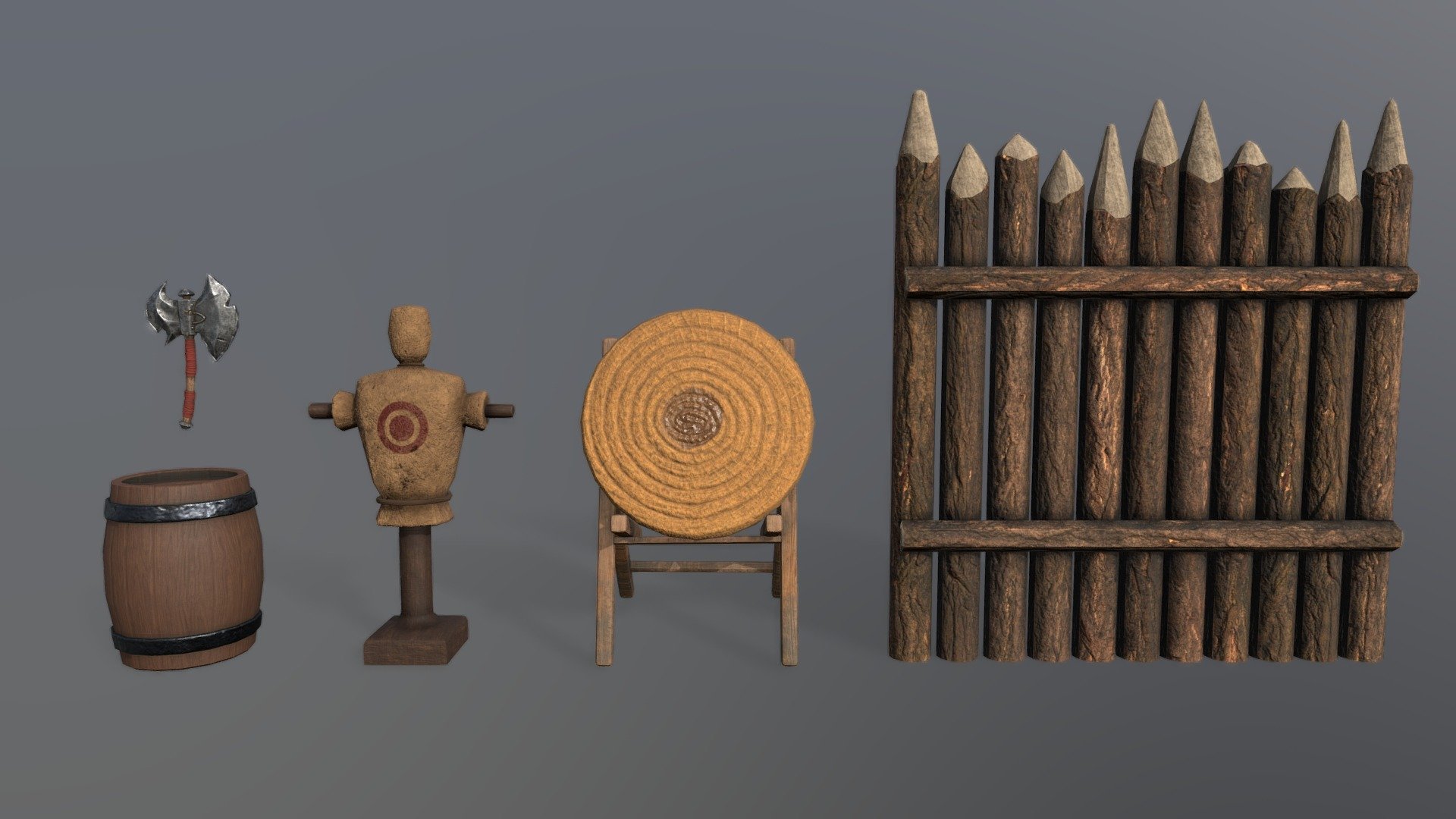Medieval Training Grounds - Game Environment - Download Free 3D model ...
