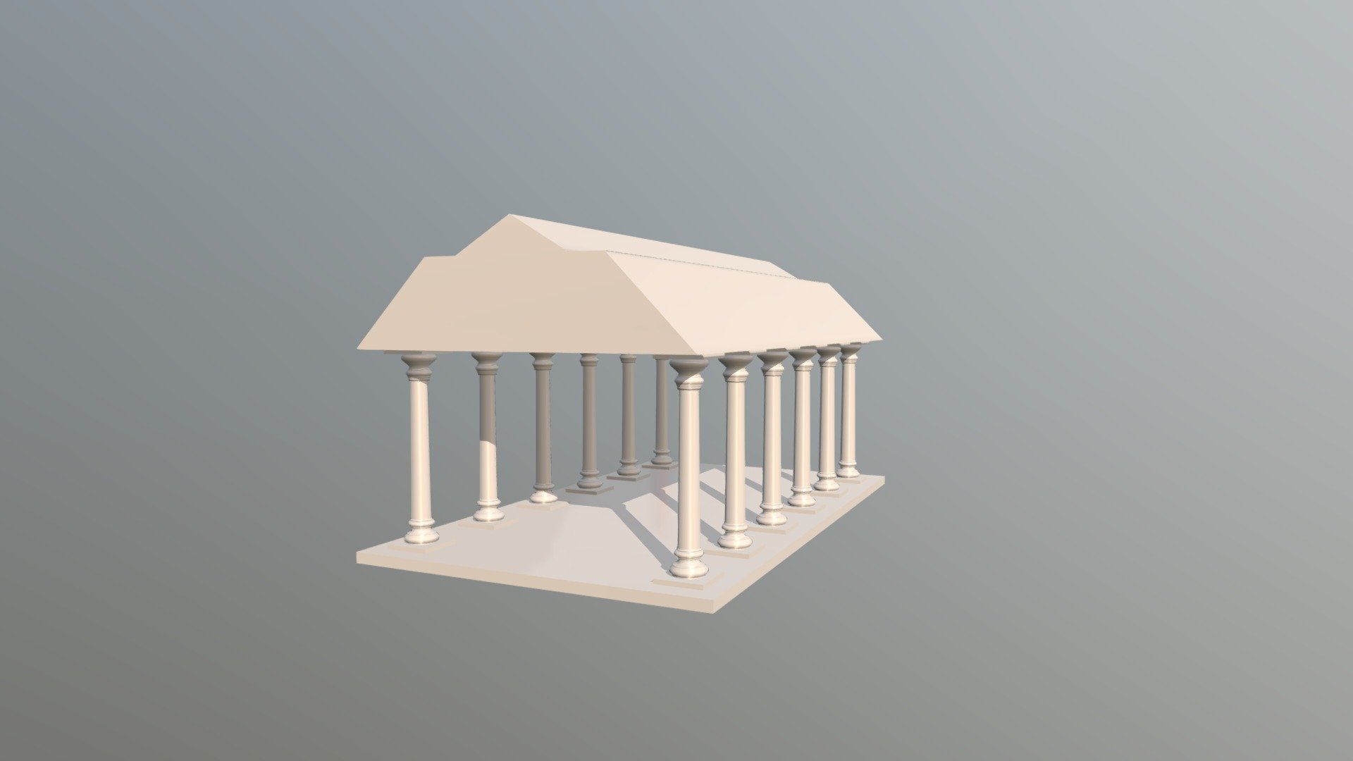 Pillar Structure - Download Free 3D model by emwesterfeld [fb35c4a ...