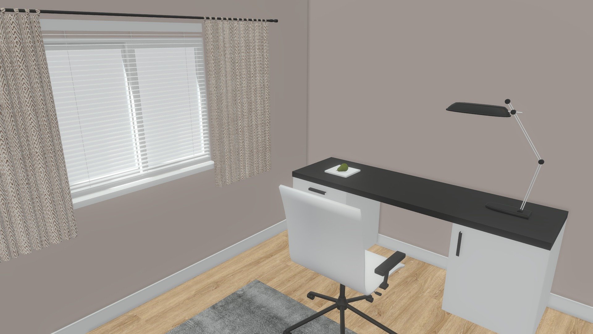 Small room - Download Free 3D model by Michal Kowalkowski ...