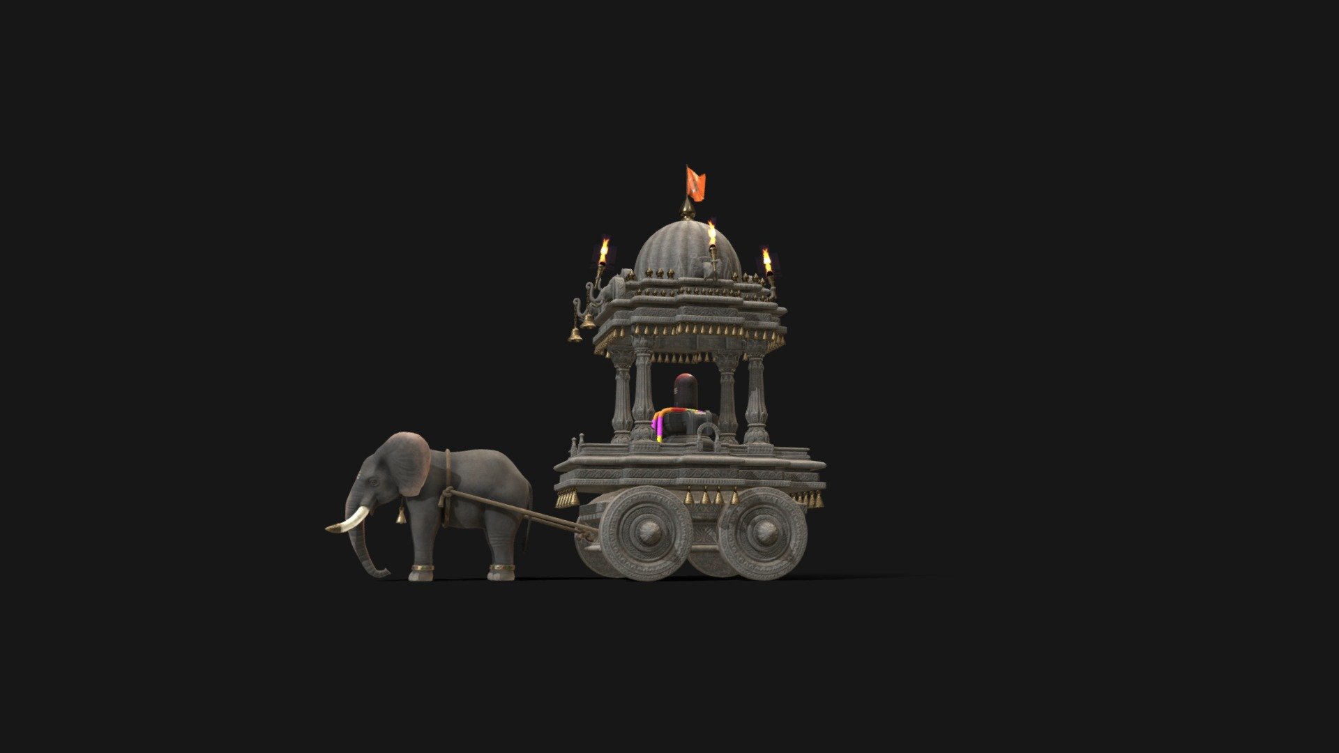 chariot - 3D model by Krishna.Vamshi.Krishna [fb37c53] - Sketchfab