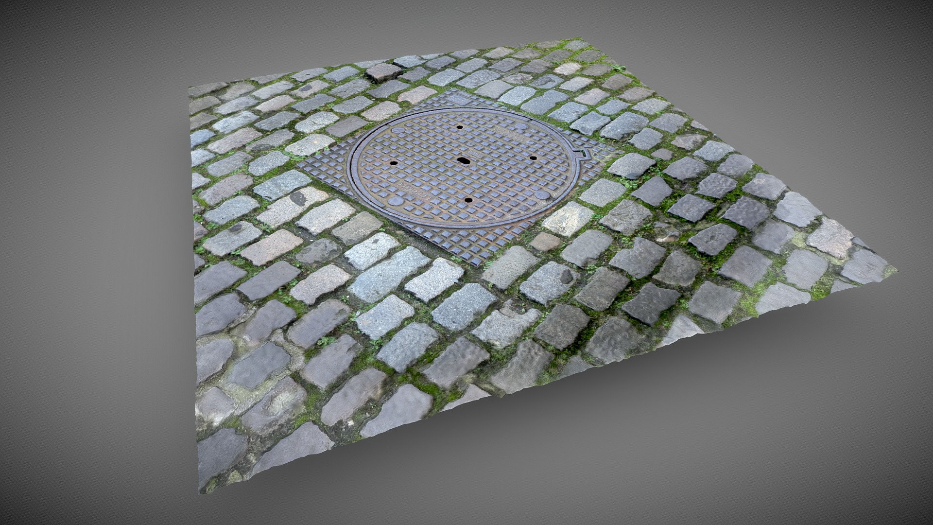Manhole - Buy Royalty Free 3D model by GM3Dscan [fb3834d] - Sketchfab Store