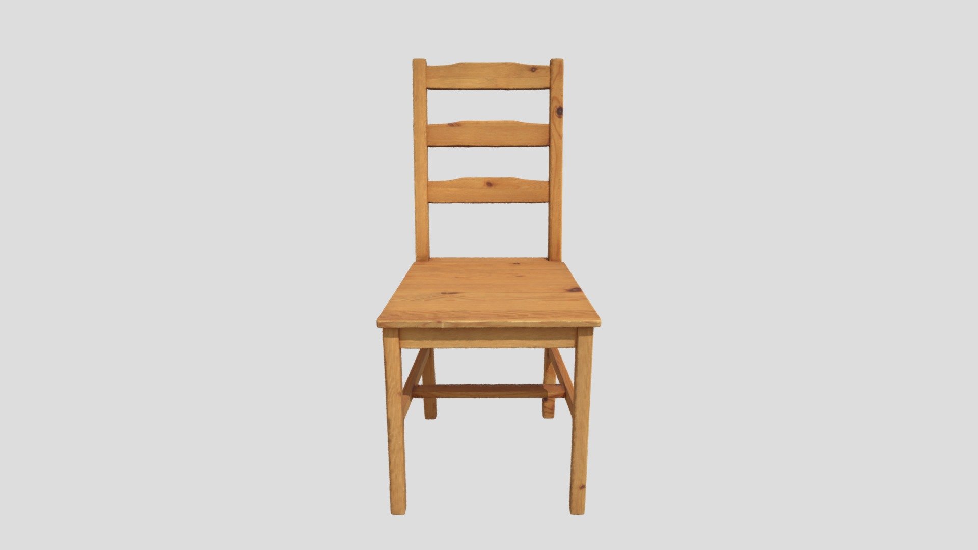 Pine wood chair - Download Free 3D model by Second Studio (@kayaaku ...