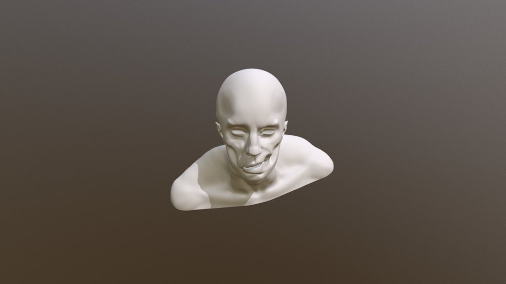 Zombie Head - 3D model by Jack.Reed [fb3940d] - Sketchfab