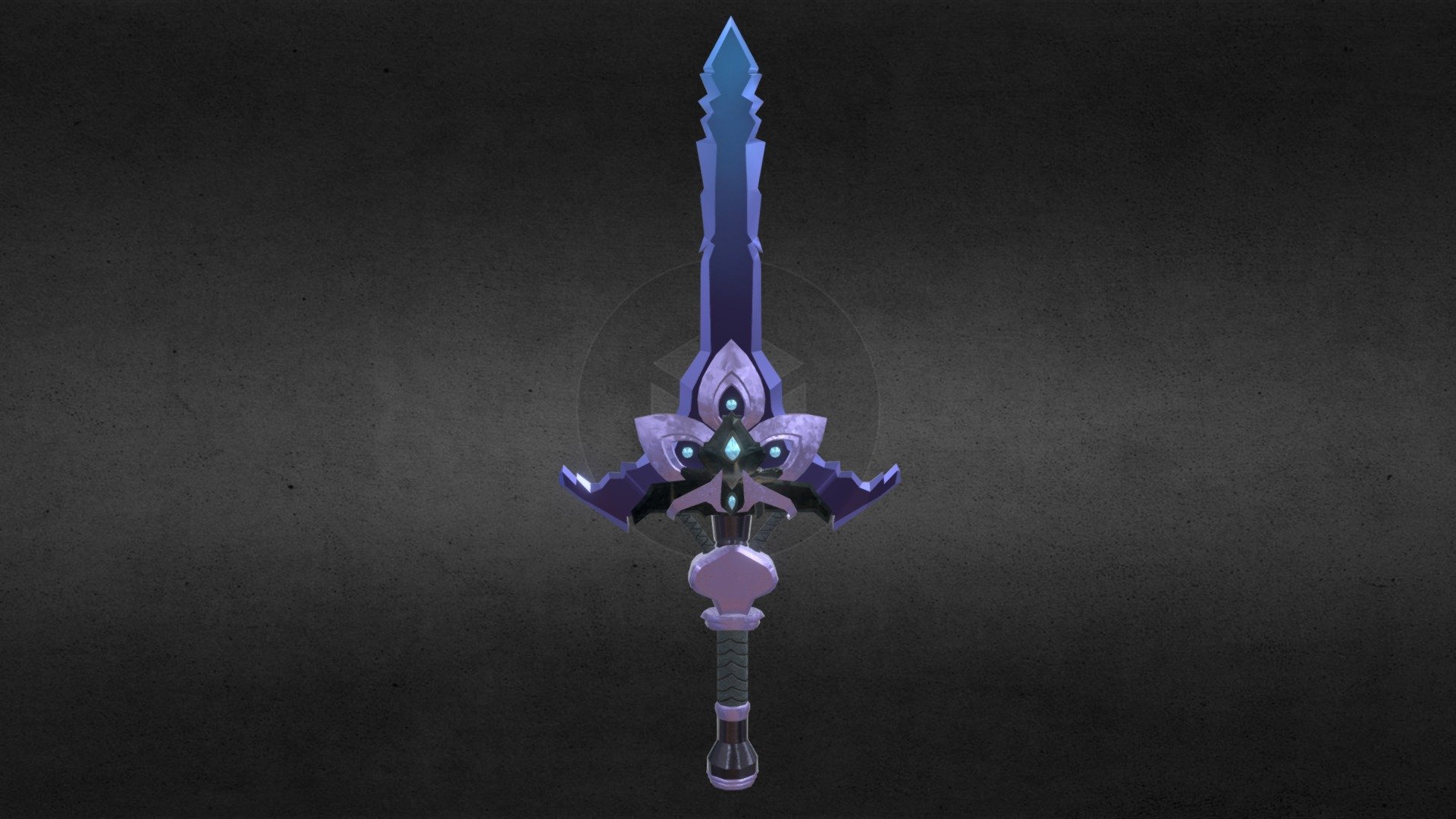 The Sacred Sword - 3D model by Lunar_Mang [fb395ca] - Sketchfab