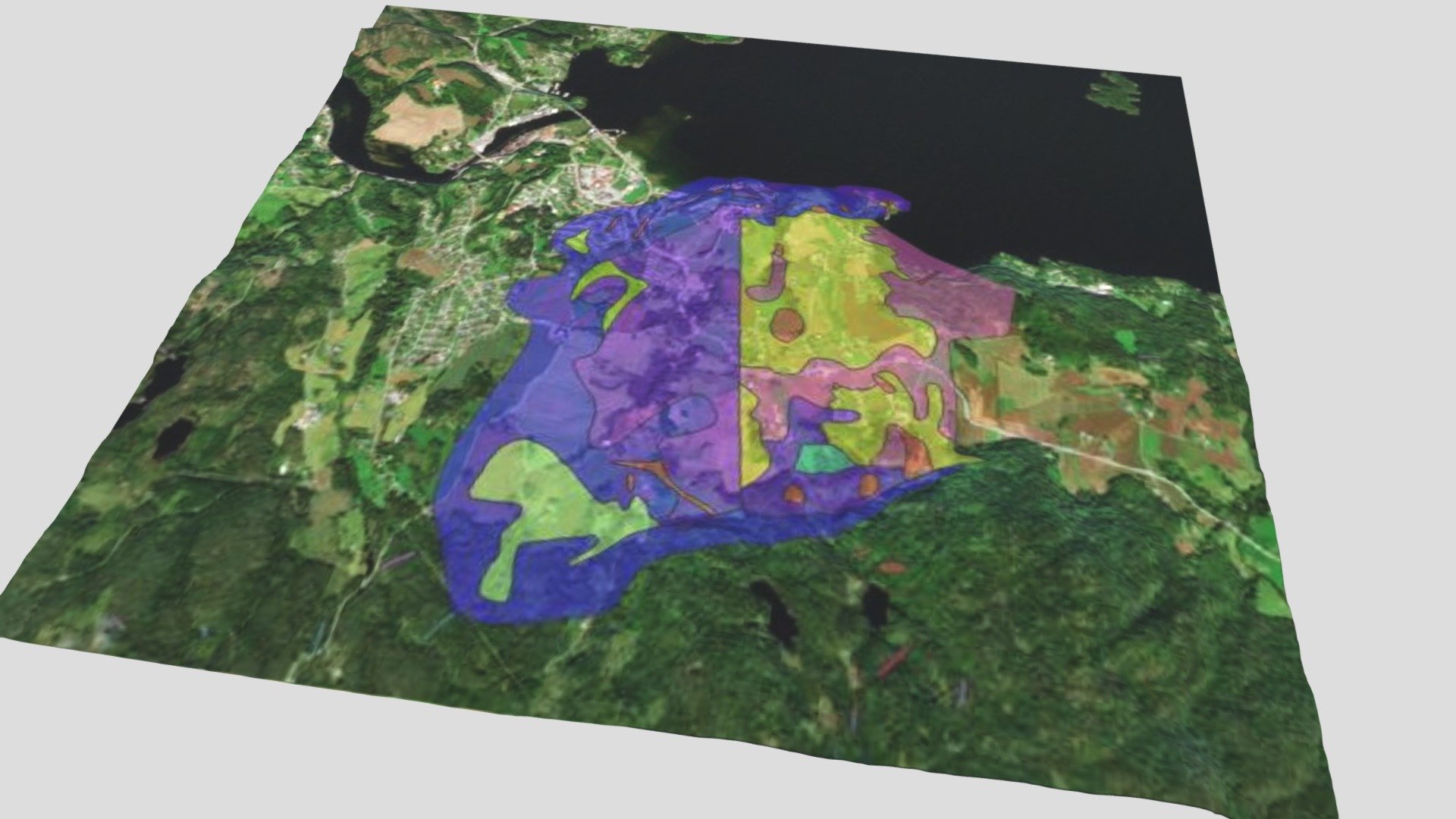 Fen geological map - 3D model by johannaanjar [fb39a2a] - Sketchfab