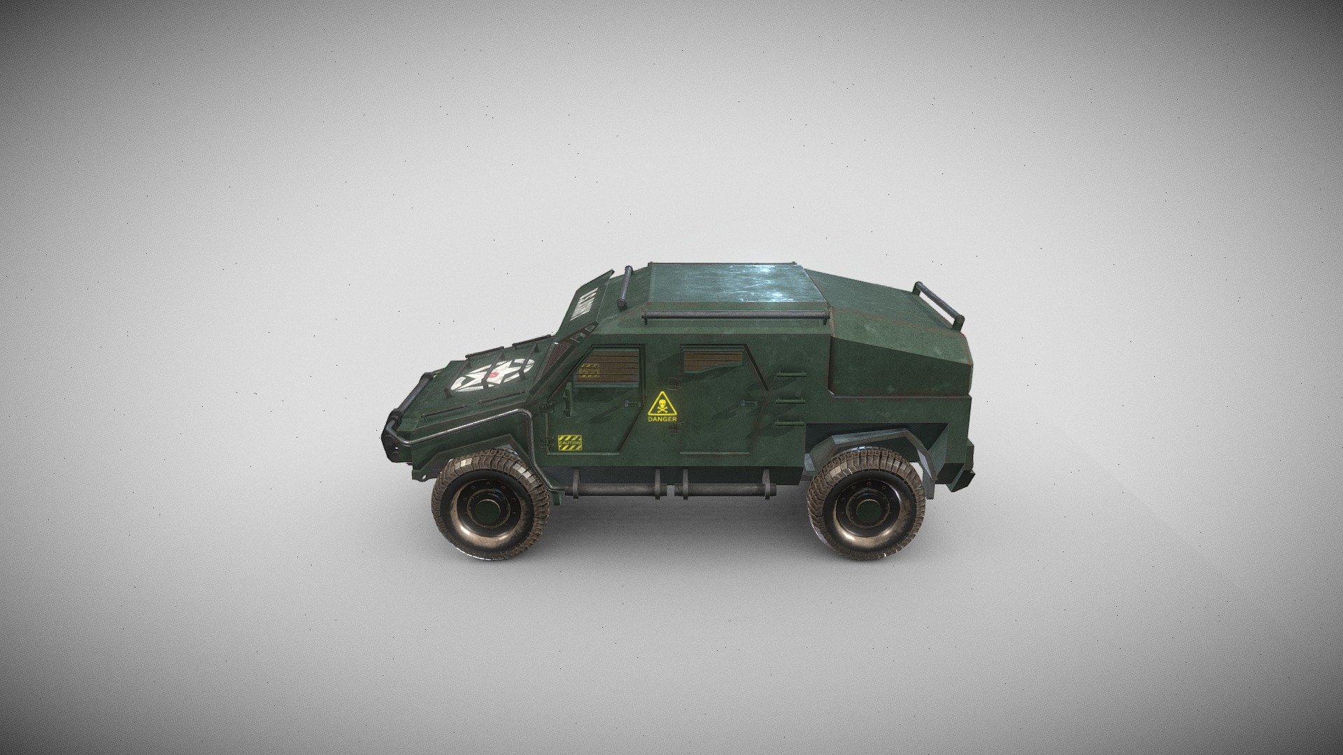 U.S ARMY Vehicle - 3D model by kkhanhnngan [fb3c7ff] - Sketchfab