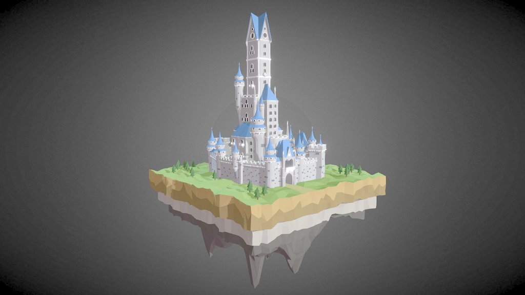 Blueberry castle [WLP series #4] - 3D model by Shapernode [fb3d82f] - Sketchfab