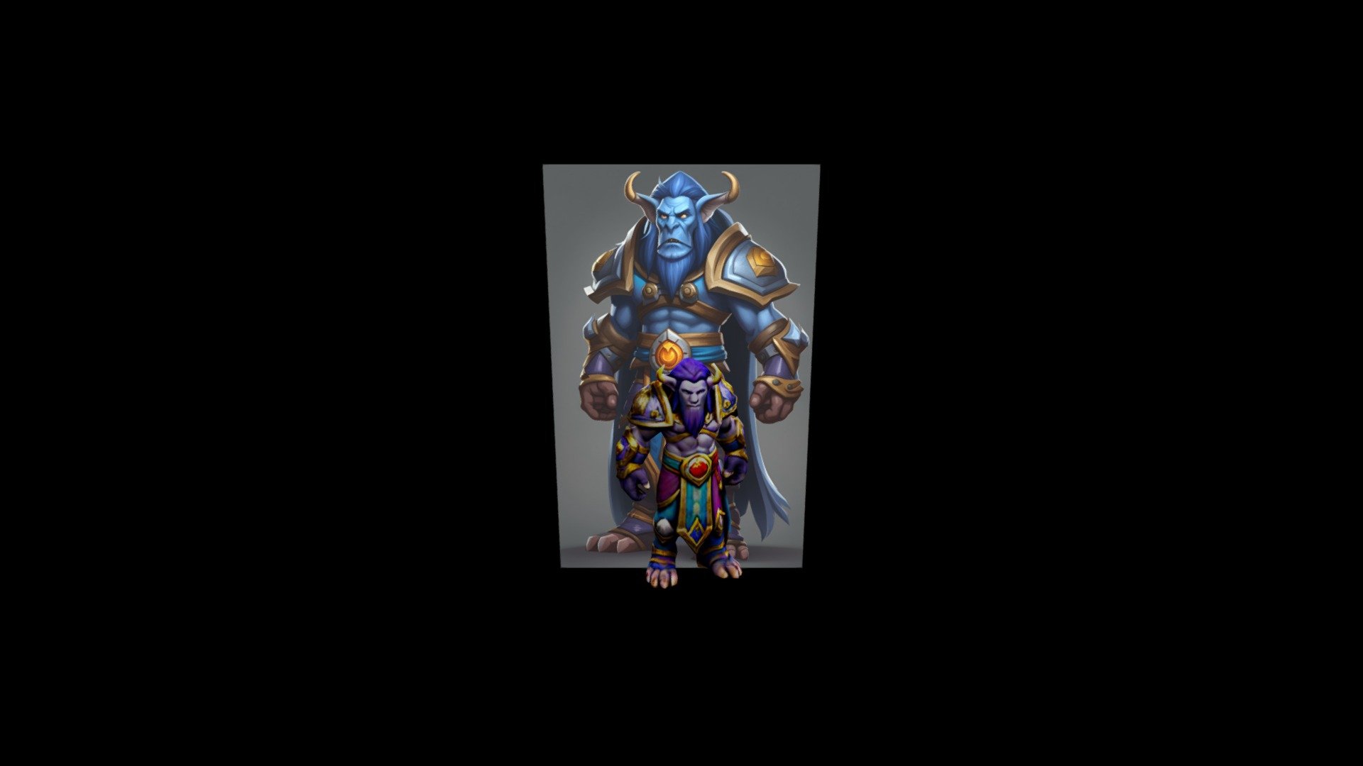 a character from the world of warcraft - Download Free 3D model by ...