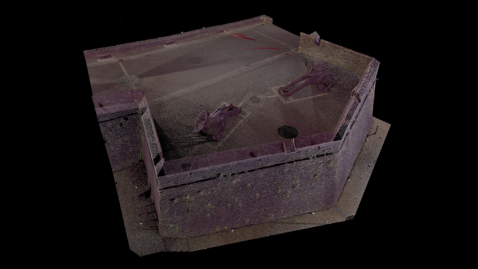 New Gate Bastion pointcloud - 3D model by The Discovery Programme ...