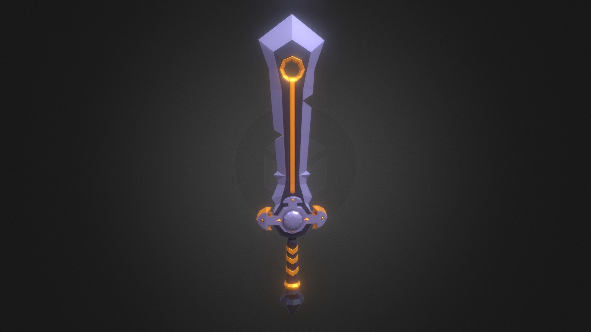 Low Poly Stylized sword - Download Free 3D model by abhishekfarshwan ...