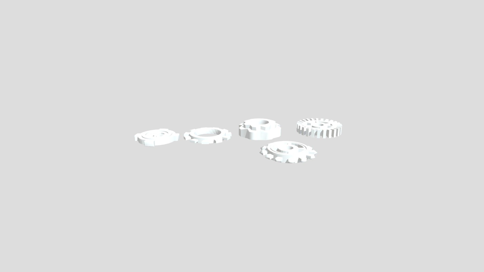 Weekly Models - 5 Gears - 3D model by SymphoMoon [fb4223c] - Sketchfab