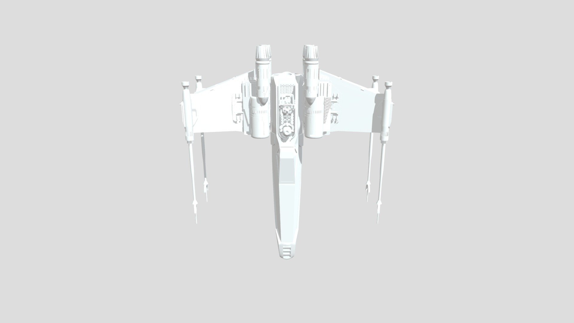 Y - Wing Star Wars - 3D model by walker.170811 [fb4254b] - Sketchfab