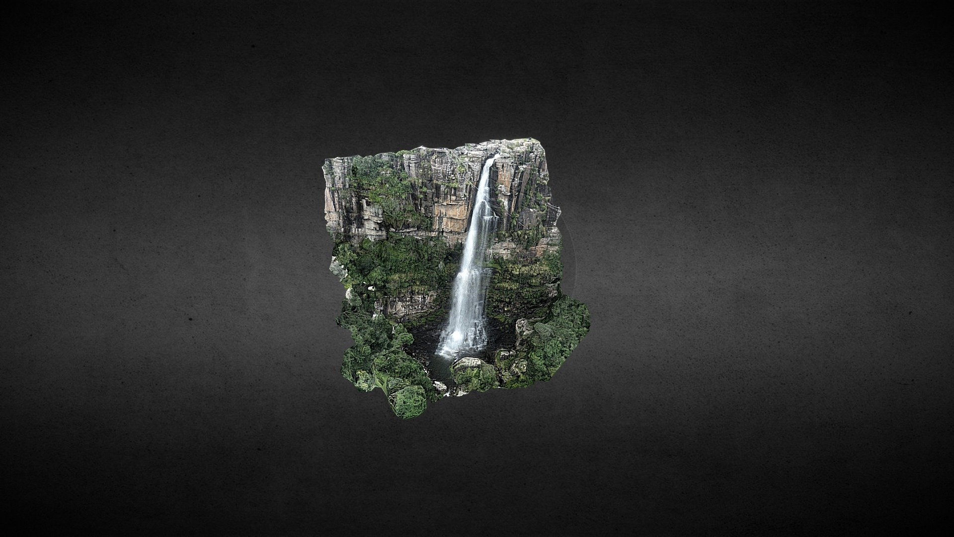 Waterfall Afrika - Download Free 3D model by fienchenlumpi [fb43316 ...