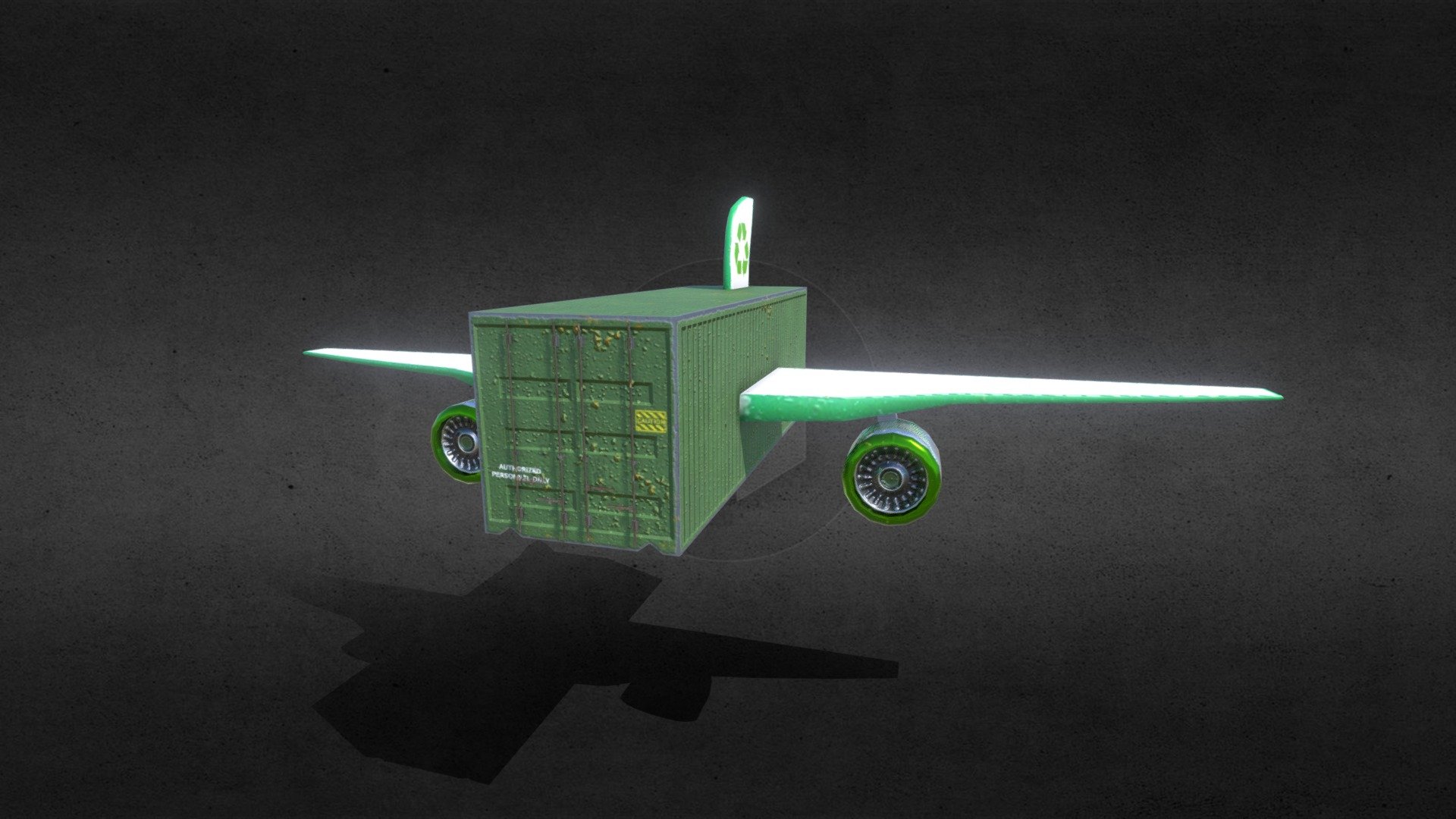 Cargo Plane - 3D model by Joshua C (@josh_collins) [fb44c0e] - Sketchfab