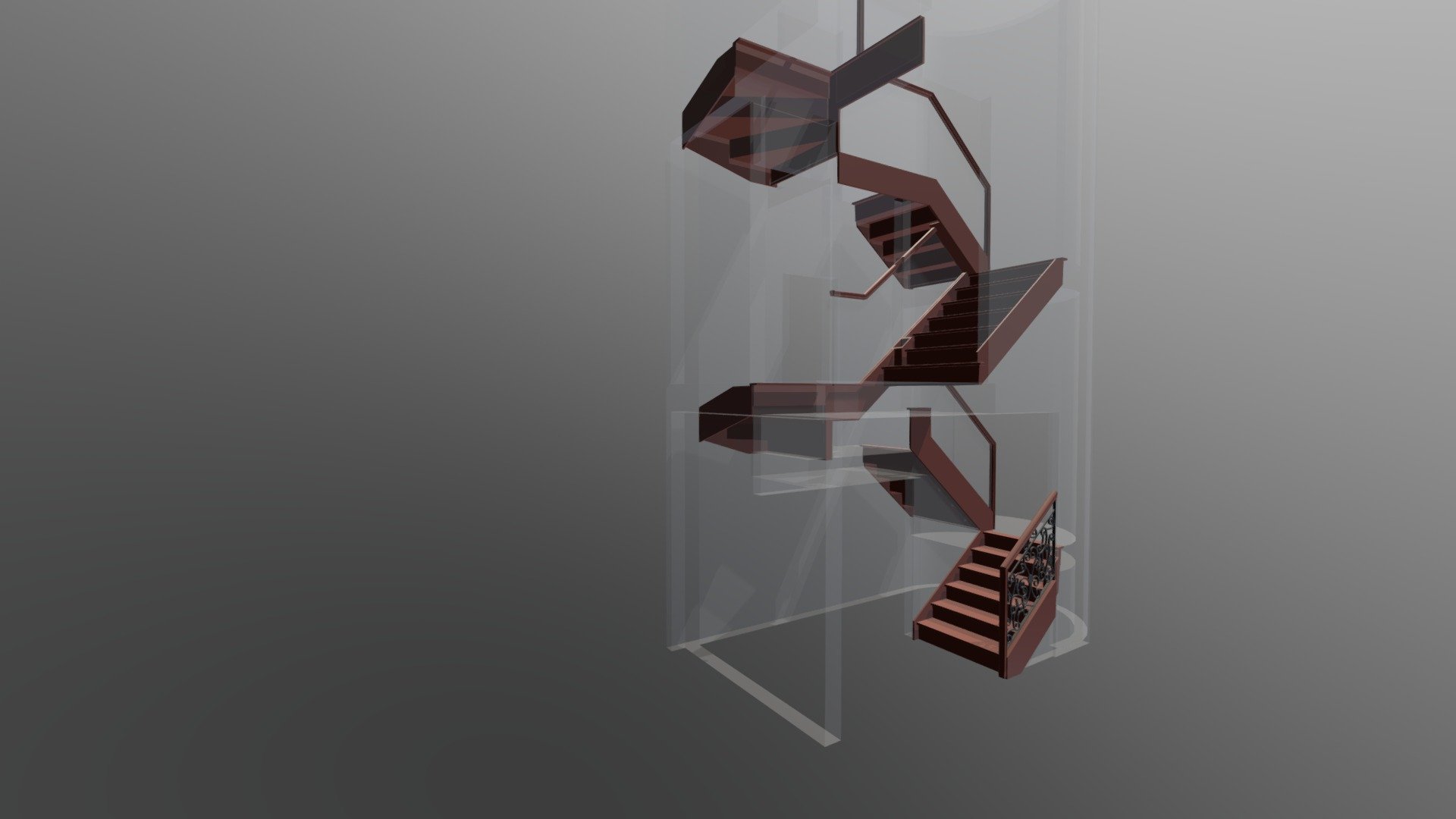 Escalier 103690 - 3D model by Hugo Boisvert (@hugob) [fb454c7] - Sketchfab