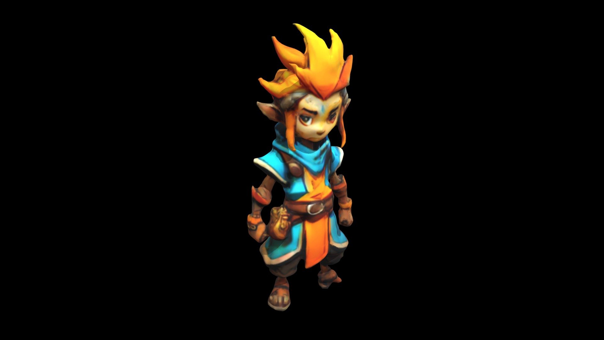 A vibrant illustration depicts a young adventure - Download Free 3D ...