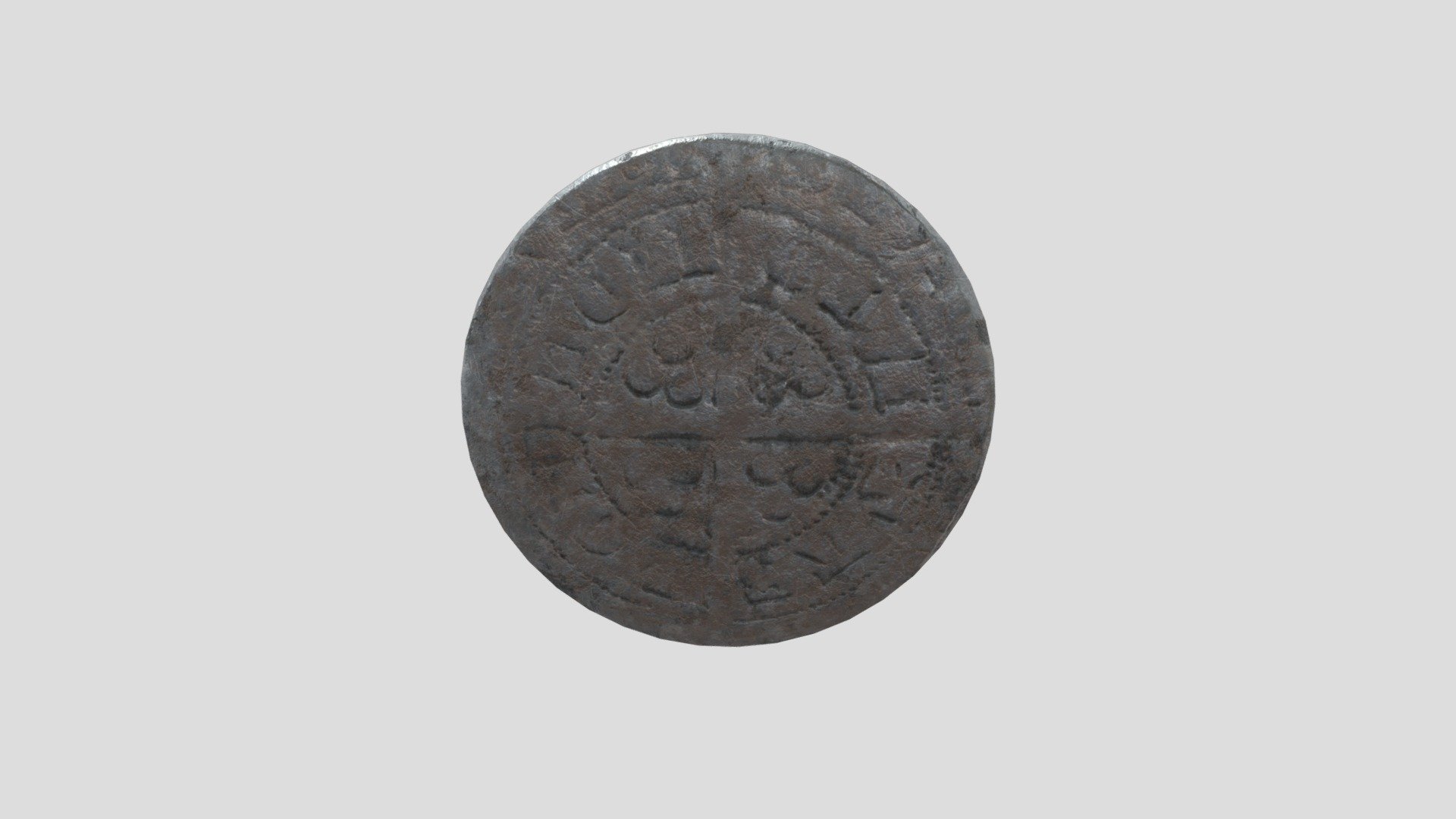 Old Silver Coin - 3D model by win8210 [fb49d8f] - Sketchfab