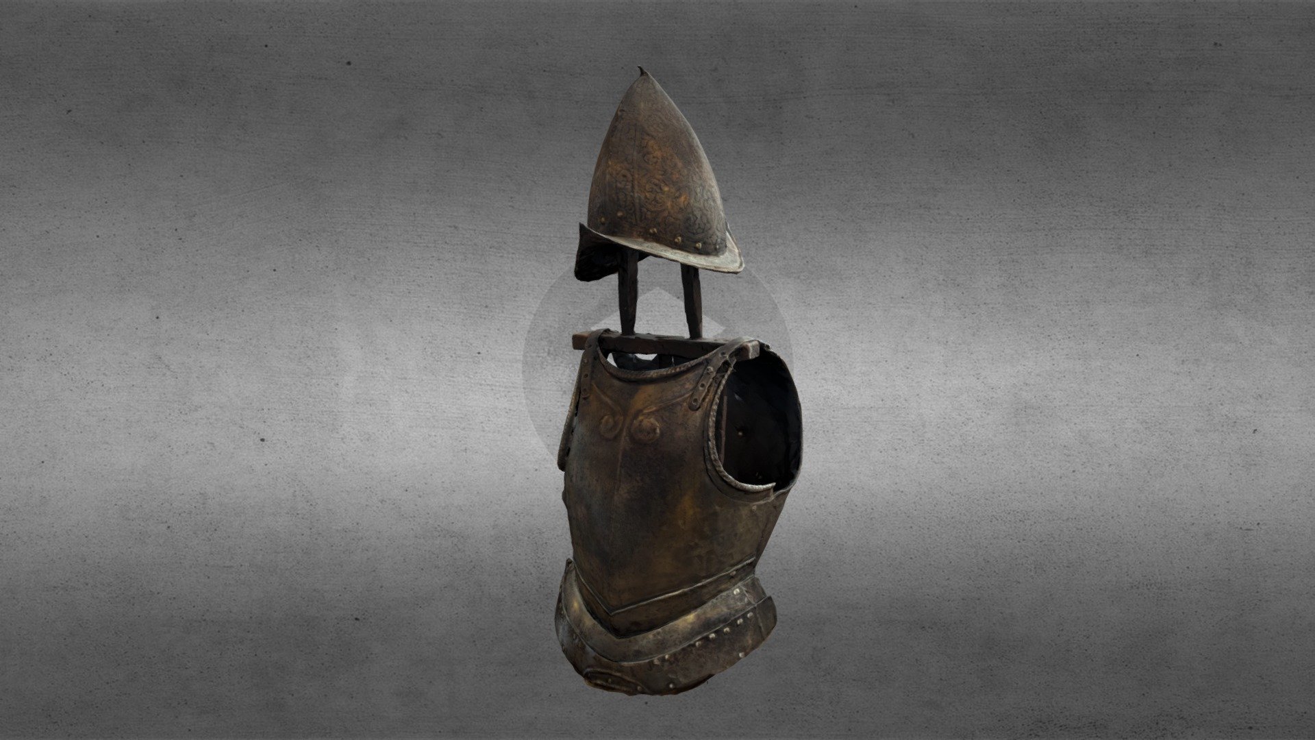 Antique Armour - 3D model by leeprobert [fb4ac09] - Sketchfab