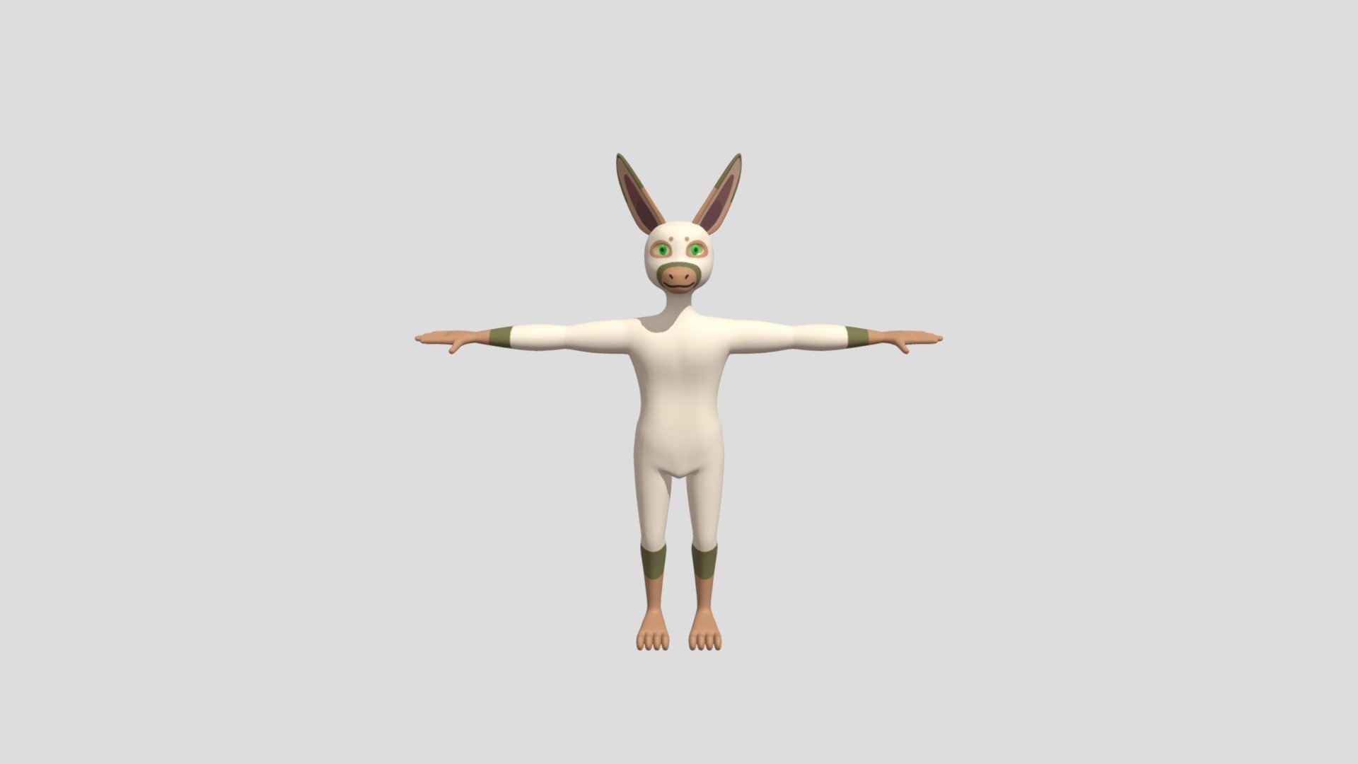 Anthro Character - Download Free 3D model by Turmoillion [fb4ad34 ...