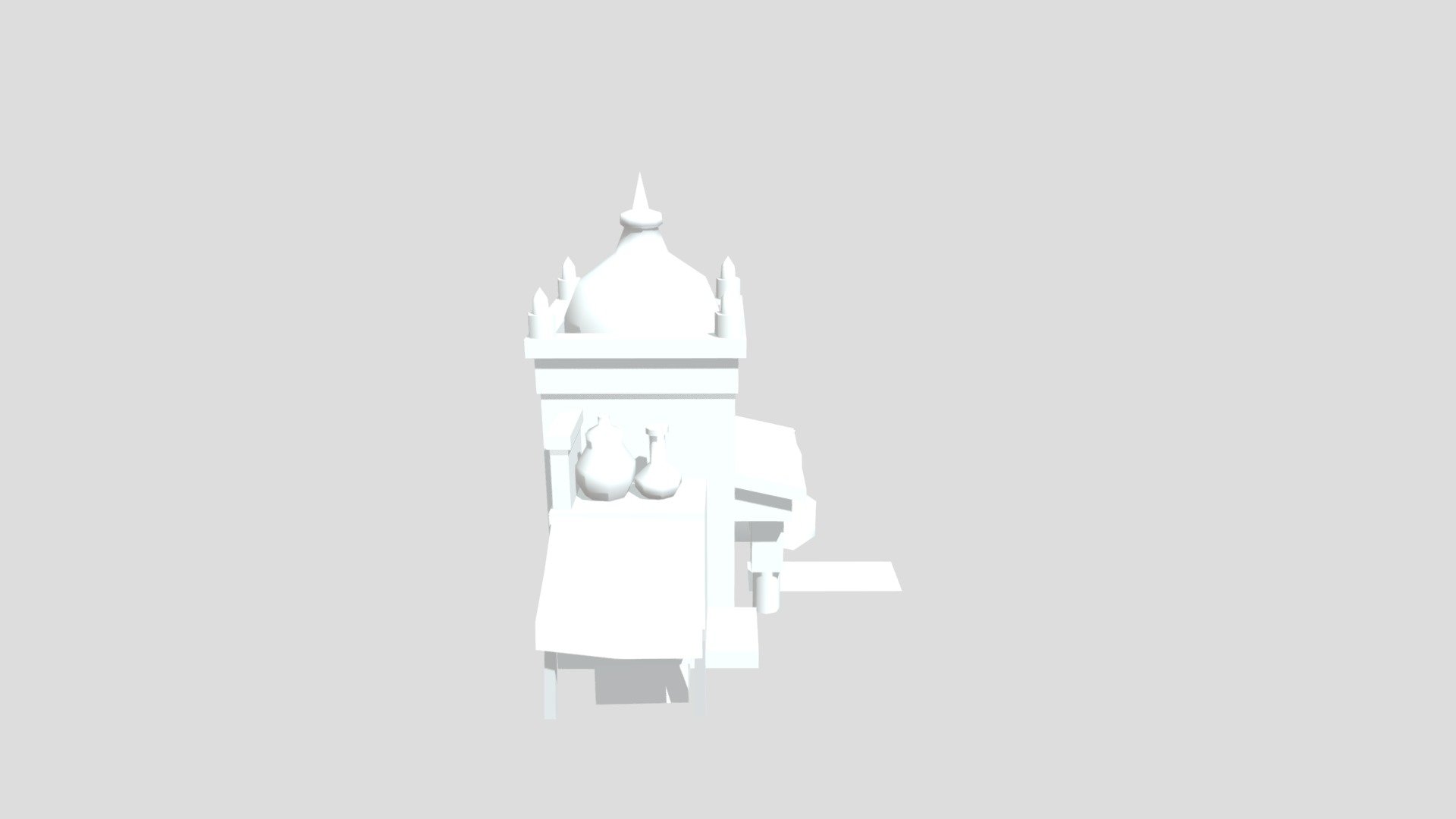 Indian House - Optimized For Roblox Studio - Download Free 3D model by ...