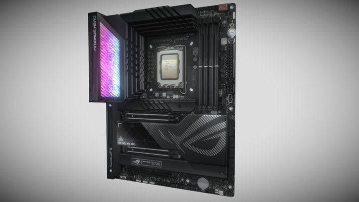 Motherboard 3D models - Sketchfab