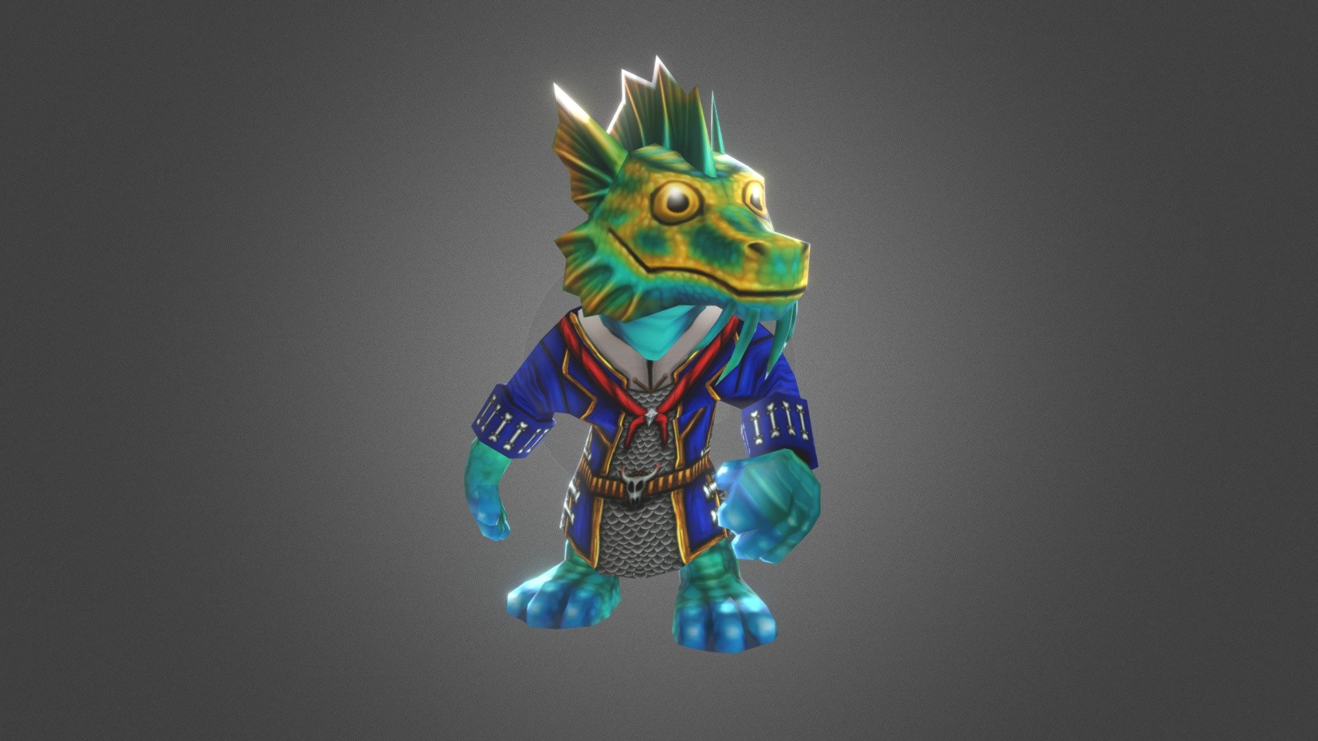 Cetus the Sea Serpent Sniper - 3D model by 3lbgames [fb4ccdc] - Sketchfab