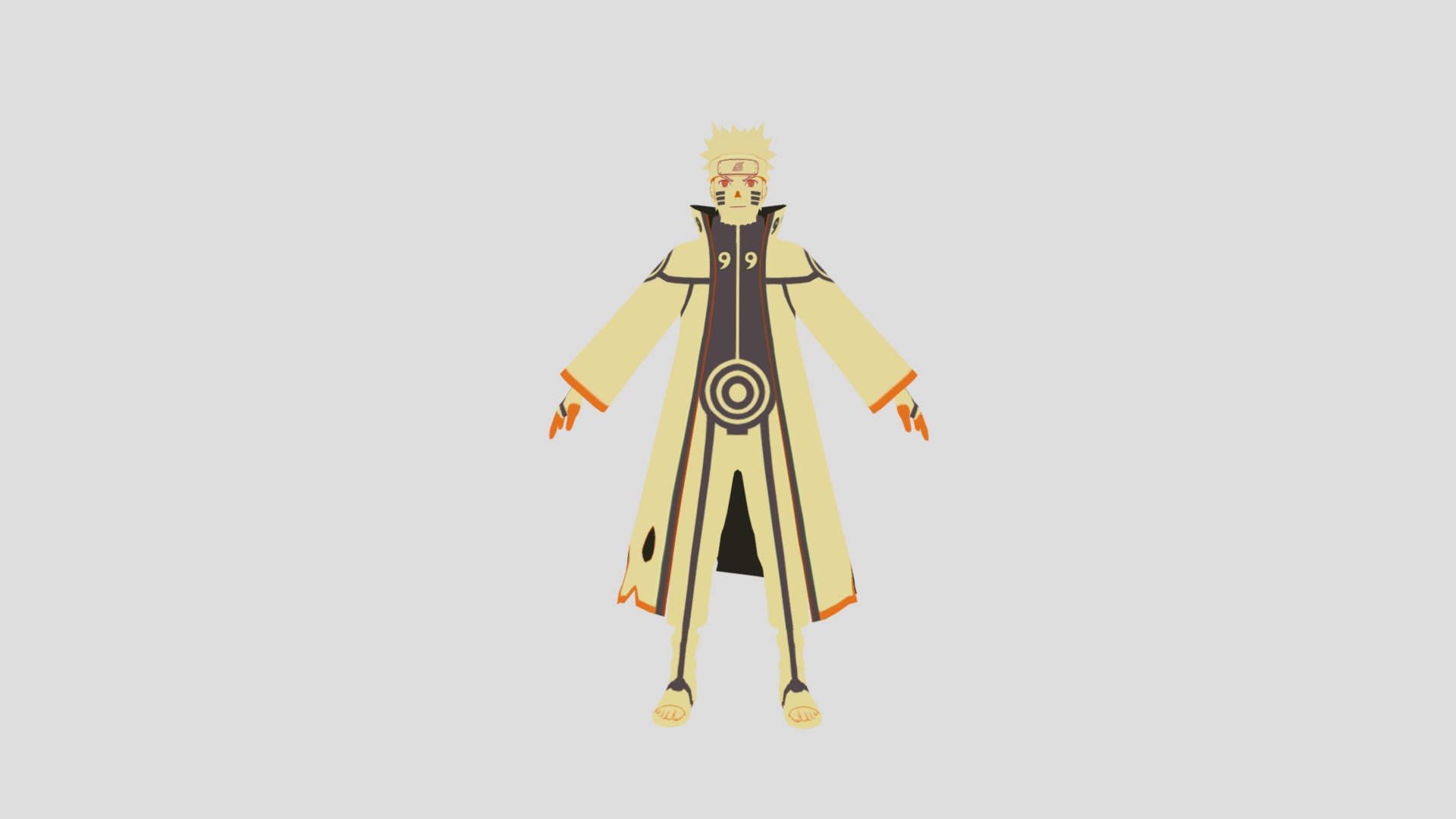 naruto mode kurama free fire - Download Free 3D model by rocklee.ff ...