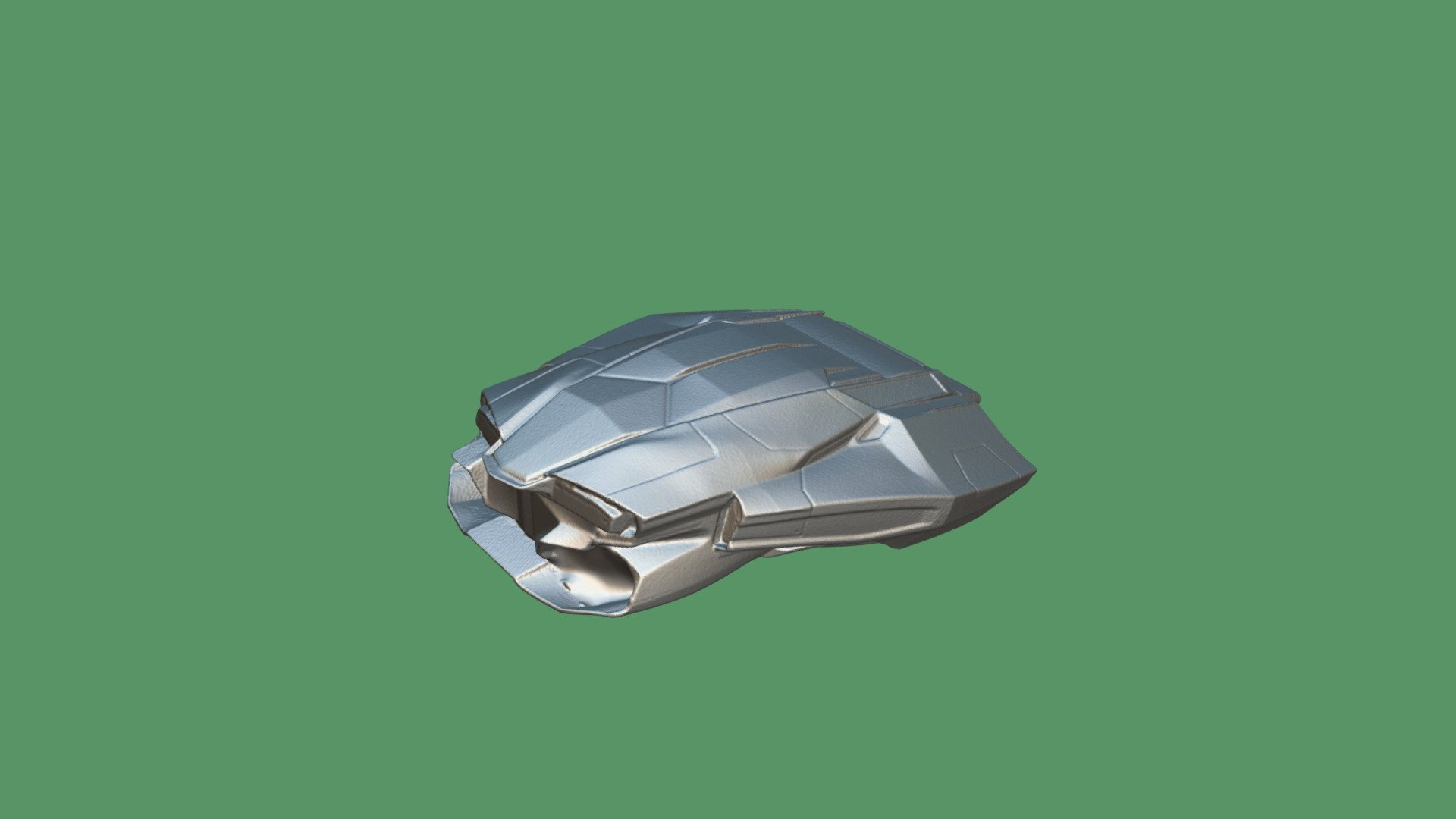 Spacecraft head - Download Free 3D model by Nancy/Lanzi Luo (@Thunk3D ...