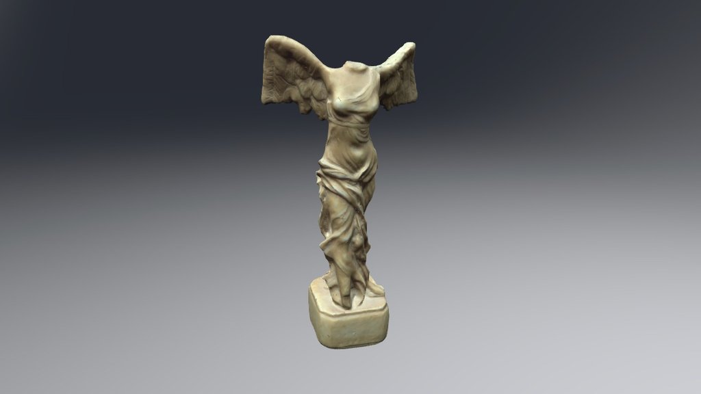 Niki of Samothraki ancient Greek Statue - 3D model by Vasilis ...