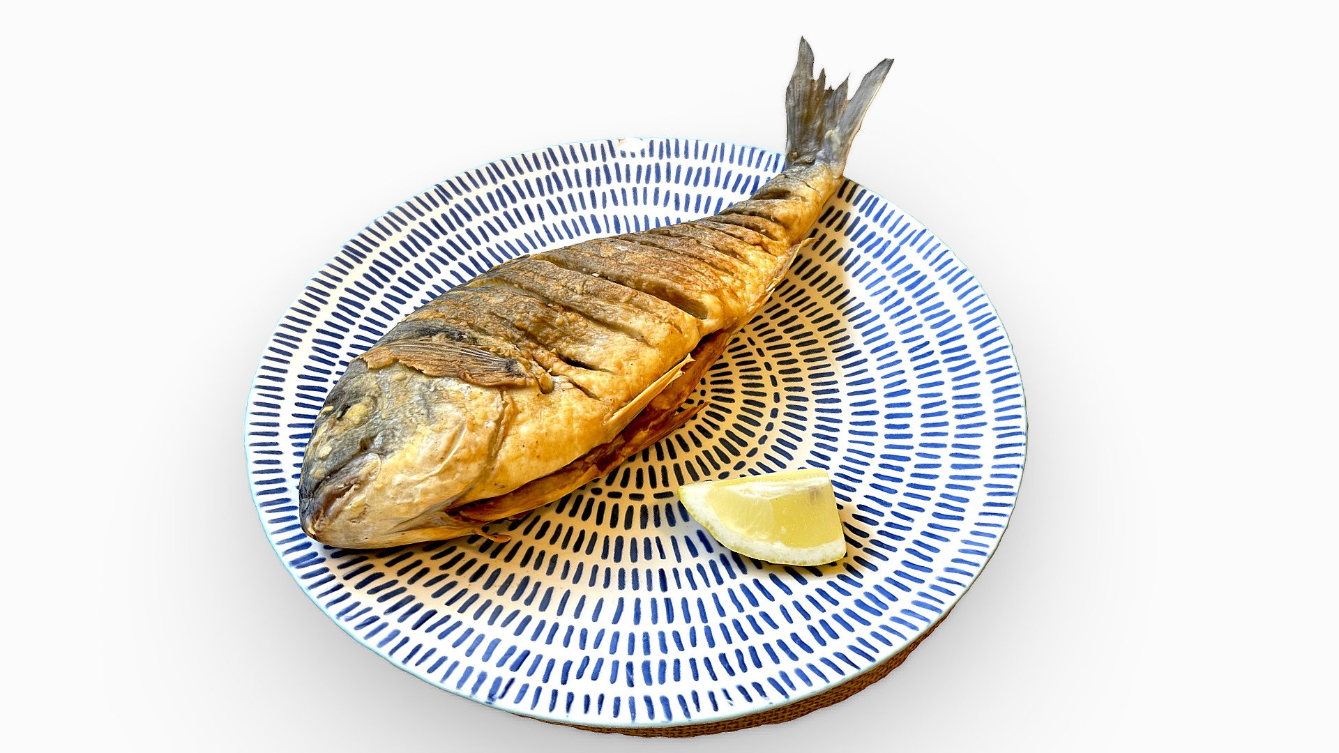 Fried fish - Buy Royalty Free 3D model by Zoltanfood [fb4f7db ...
