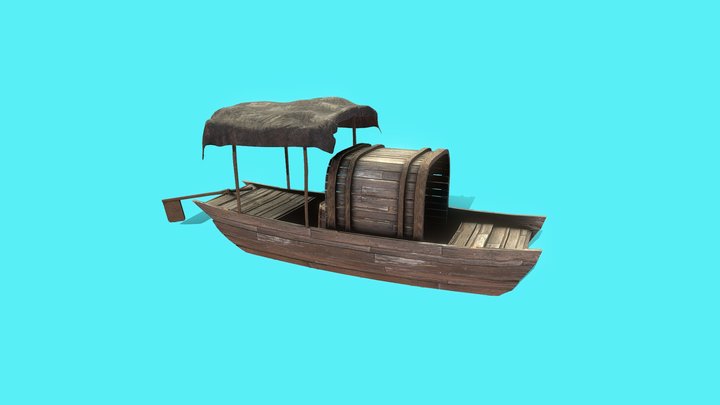 Boat 3D models - Sketchfab
