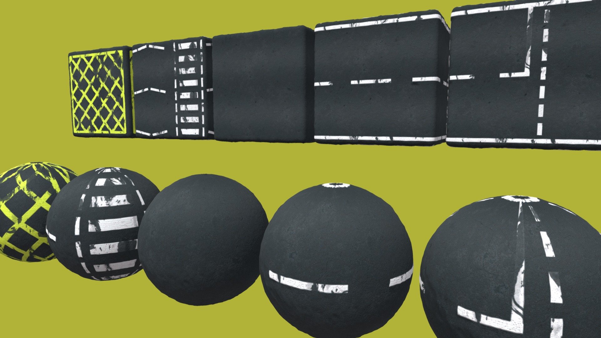 Stylized Asphalt Material - Buy Royalty Free 3D model by ...